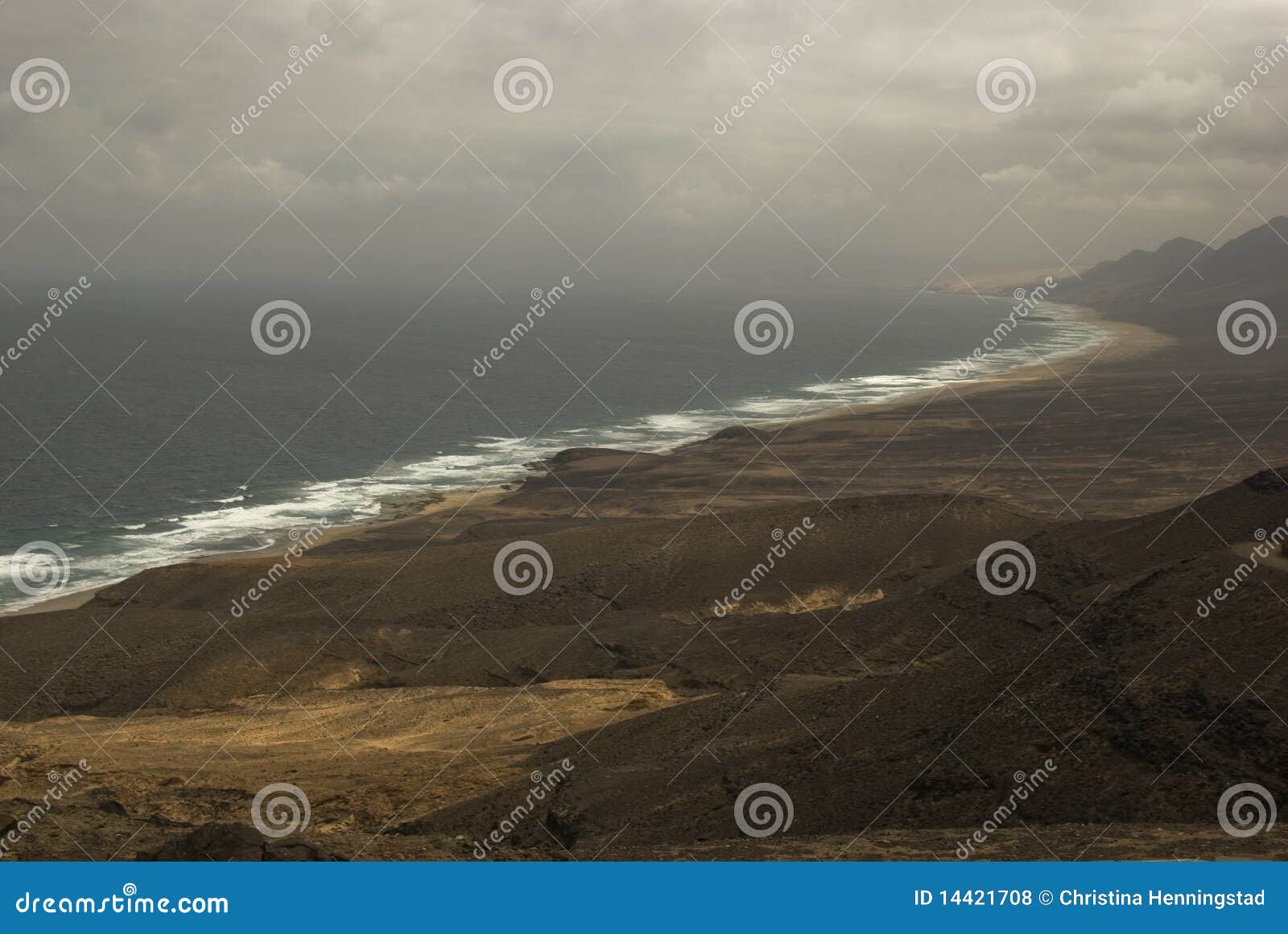 Beach in dull weather stock photo. Image of travel, surf - 14421708