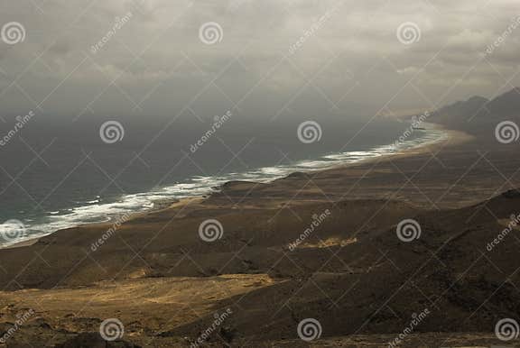 Beach in dull weather stock photo. Image of travel, surf - 14421708