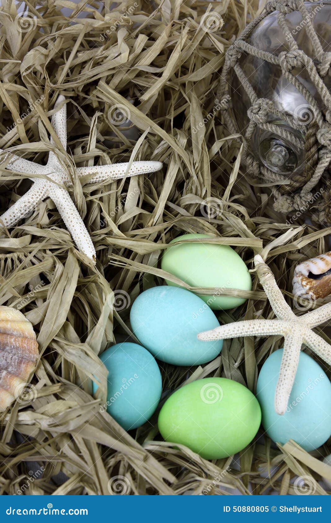 Beach Easter Egg Background Stock Image - Image of holiday, colored ...