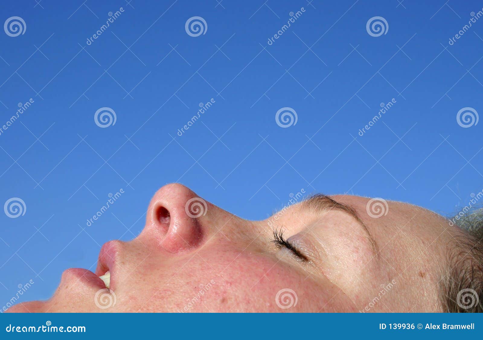 Beach Face stock photo. Image of vacation, nose, sunbathe - 139936