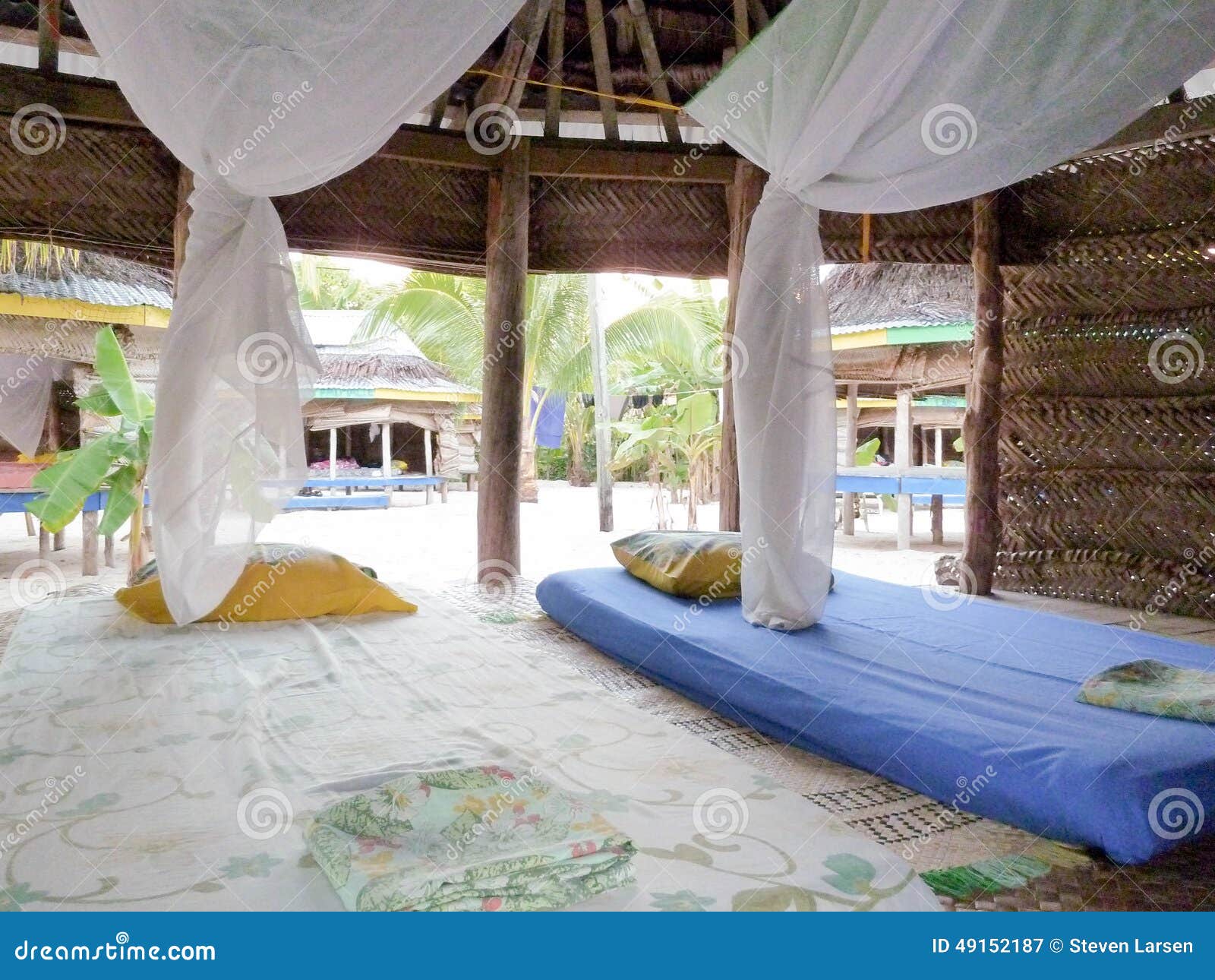 Samoan Huts Royalty-Free Stock Photography | CartoonDealer.com #34969235