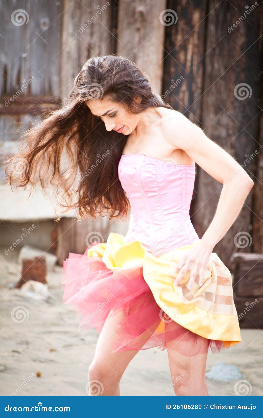 Beach Fashion Model stock image. Image of people, beach - 26106289