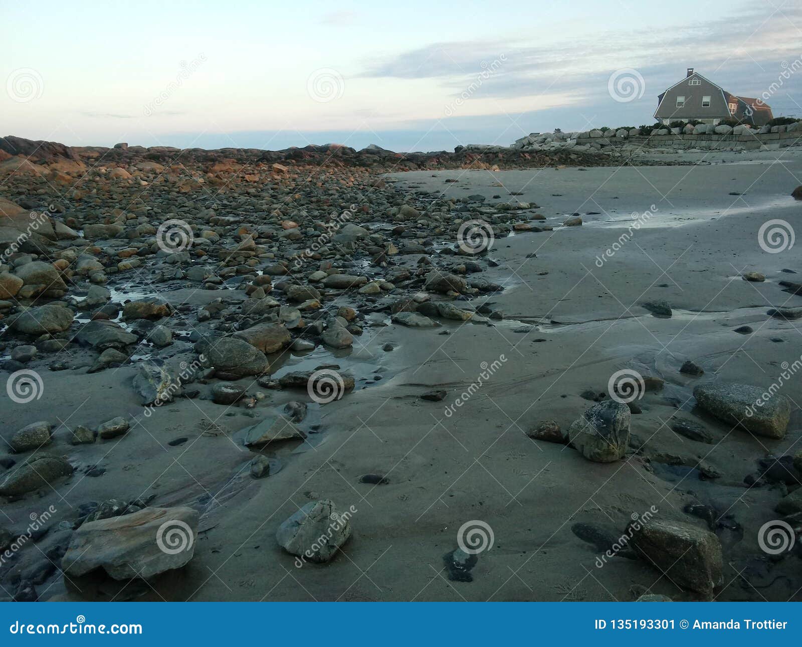 The beach stock image. Image of beach, tide, rock, fortunes - 135193301