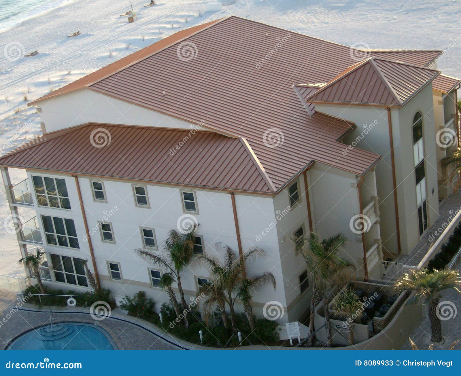 Beach Front Resort in Florida Stock Image - Image of christoph, vogt ...