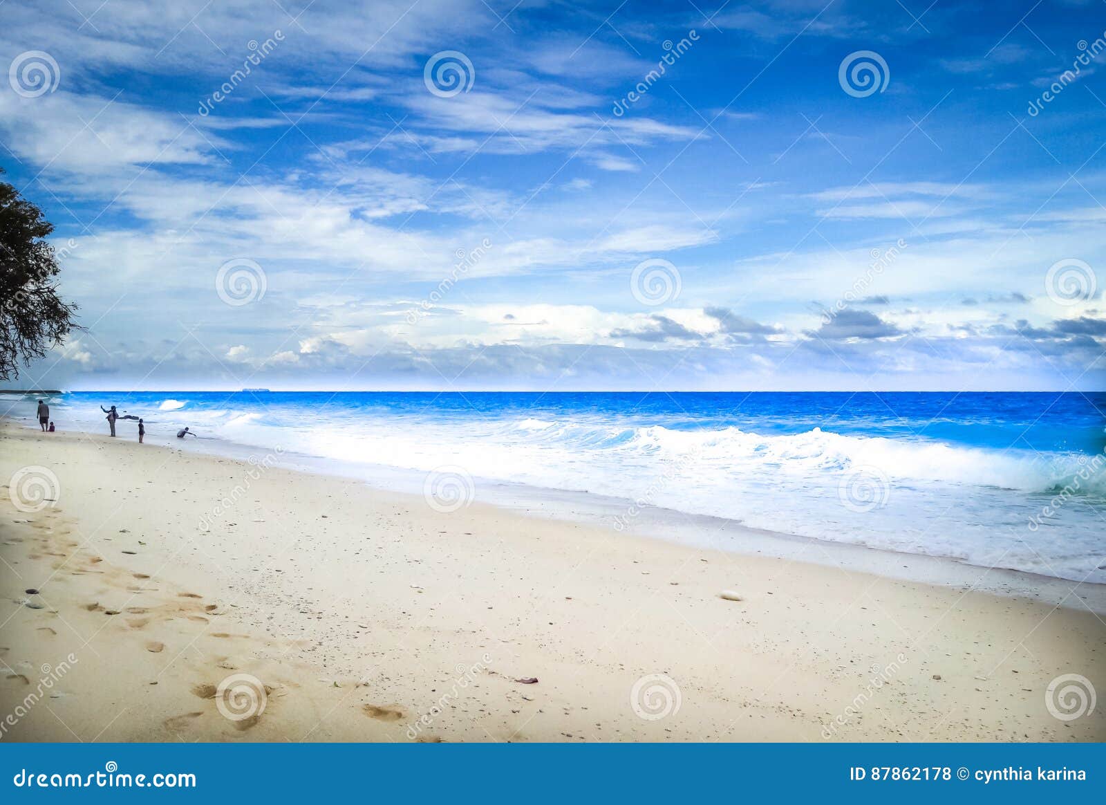 Beach stock photo. Image of character, paint, beach, edit - 87862178