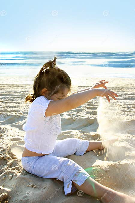 Beach fun stock photo. Image of sand, outdoors, happy, playing - 119396