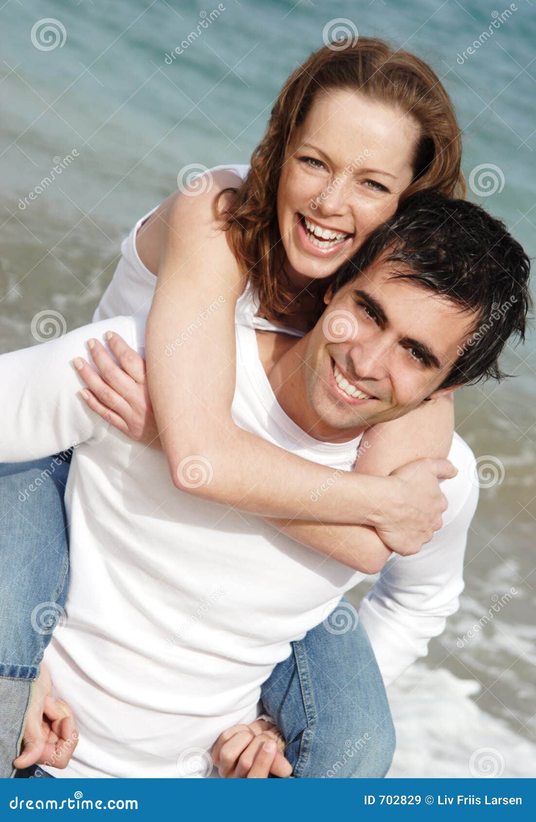 Beach fun stock image. Image of affectionate, lifestyle - 702829