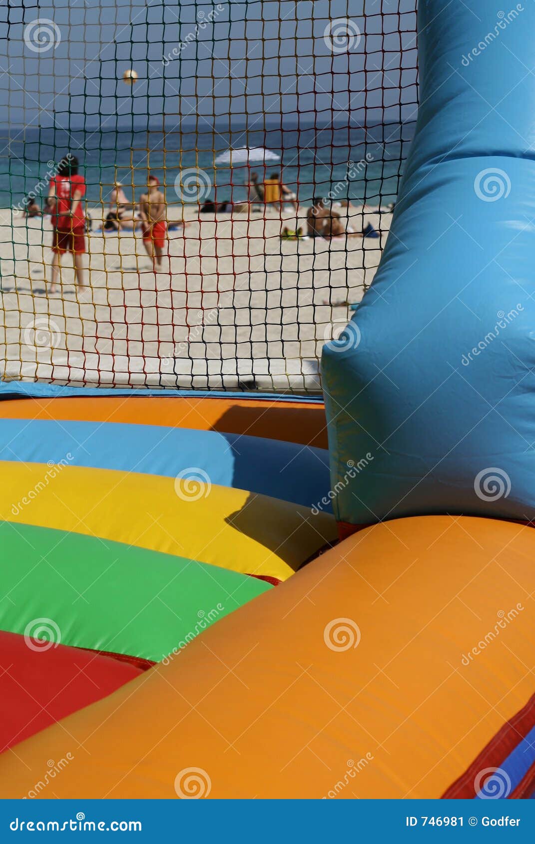 Beach fun stock image. Image of playing, castle, resort - 746981