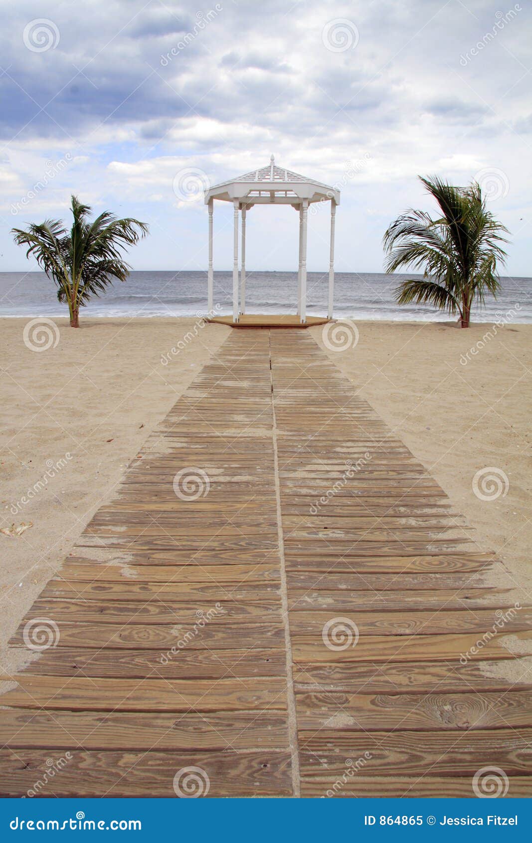 Beach Gazebo stock image. Image of beach, path, getaway - 864865