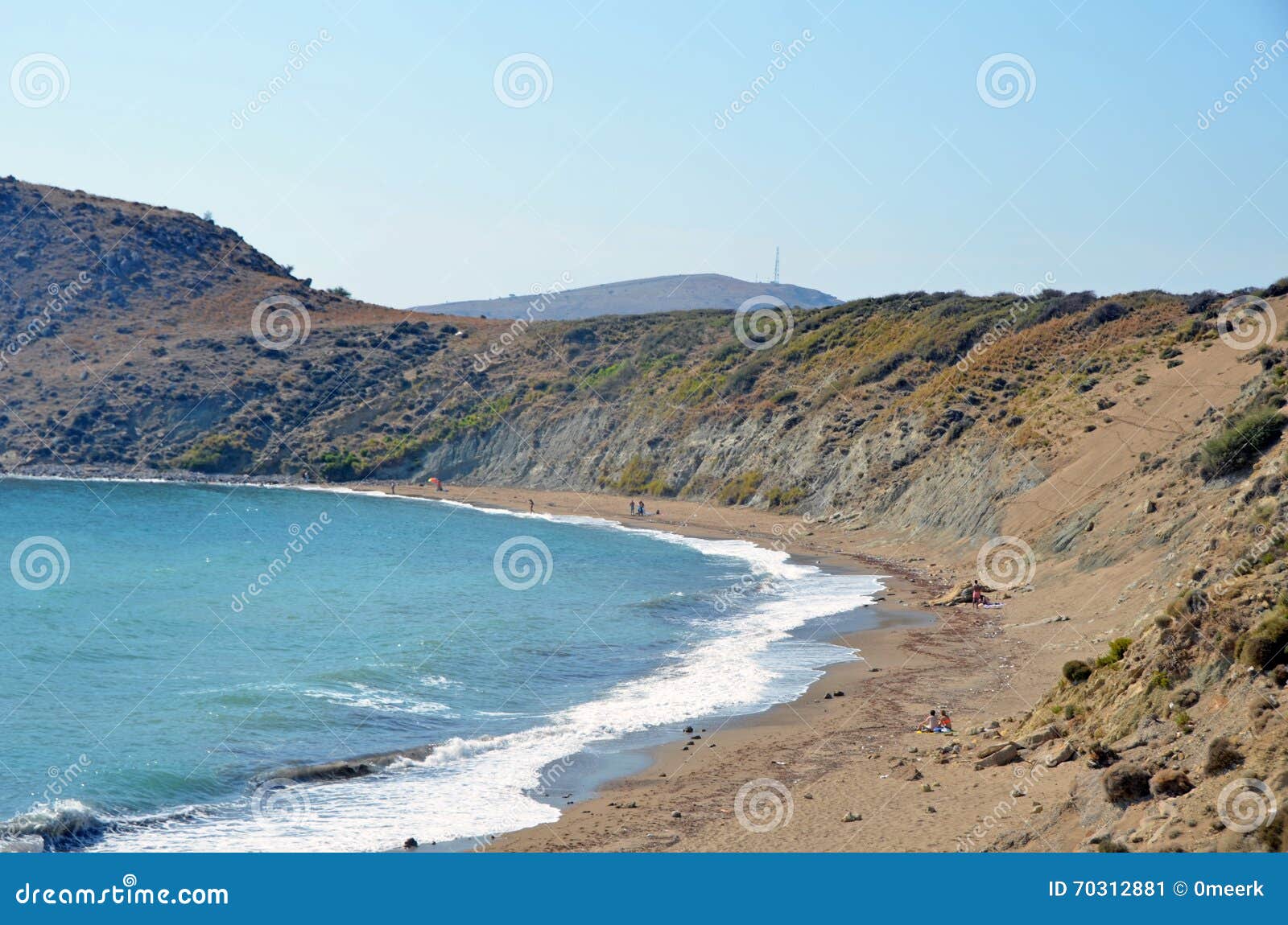 Beach at Gokceada stock image. Image of holiday, canakkale - 70312881