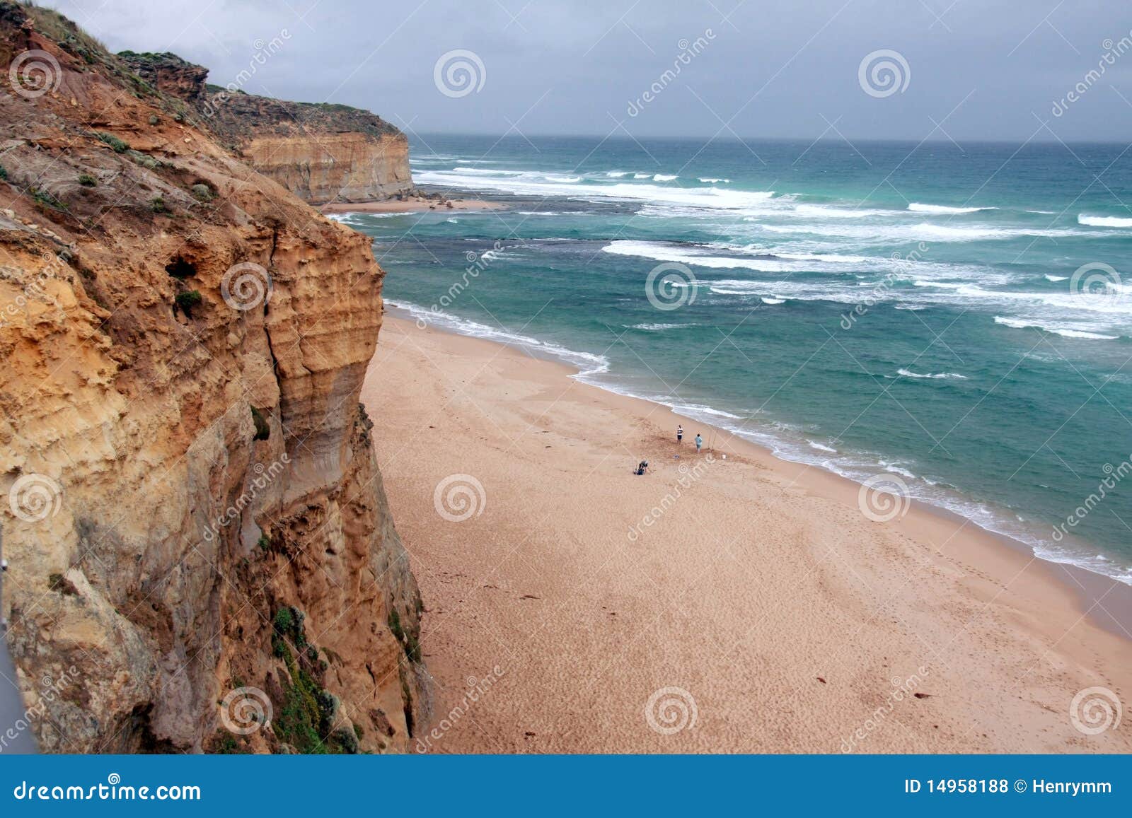 The Great Ocean Road Beach - Australia Stock Photo - Image of nature ...