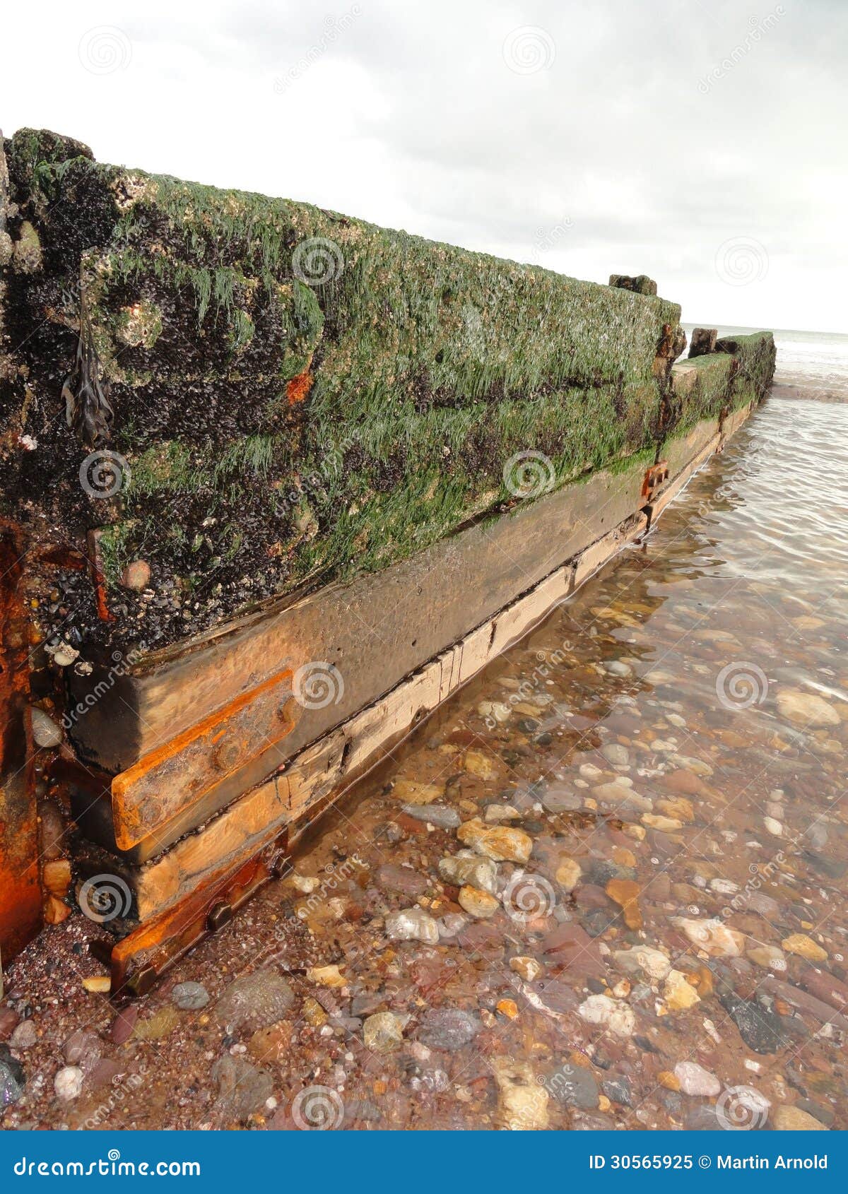 Beach Groin Seascape stock image. Image of saltwater - 30565925