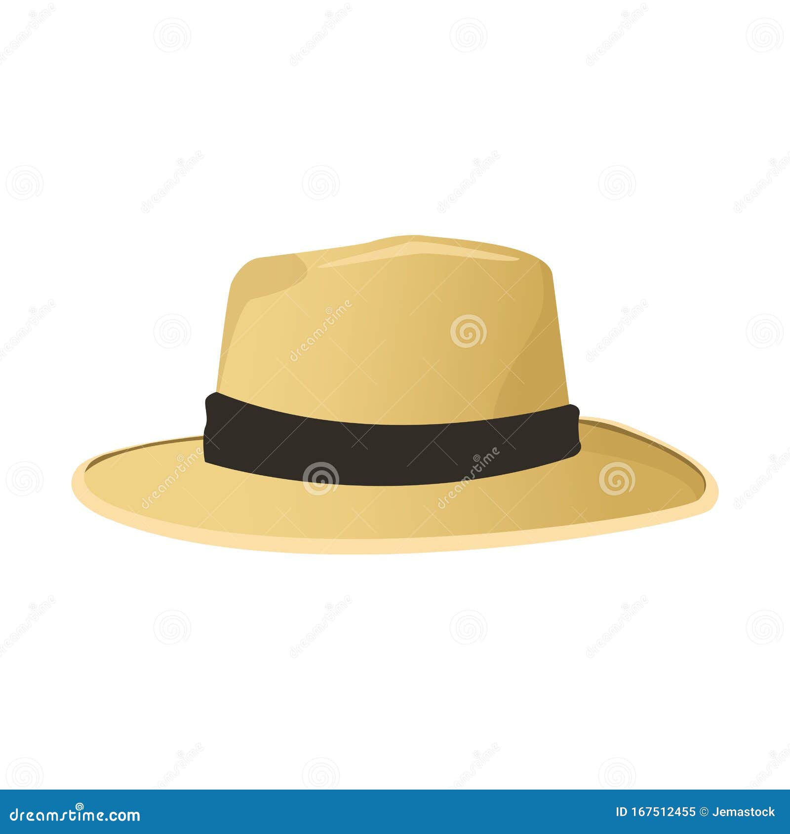 Beach Hat Icon, Colorful Design Stock Vector - Illustration of style ...