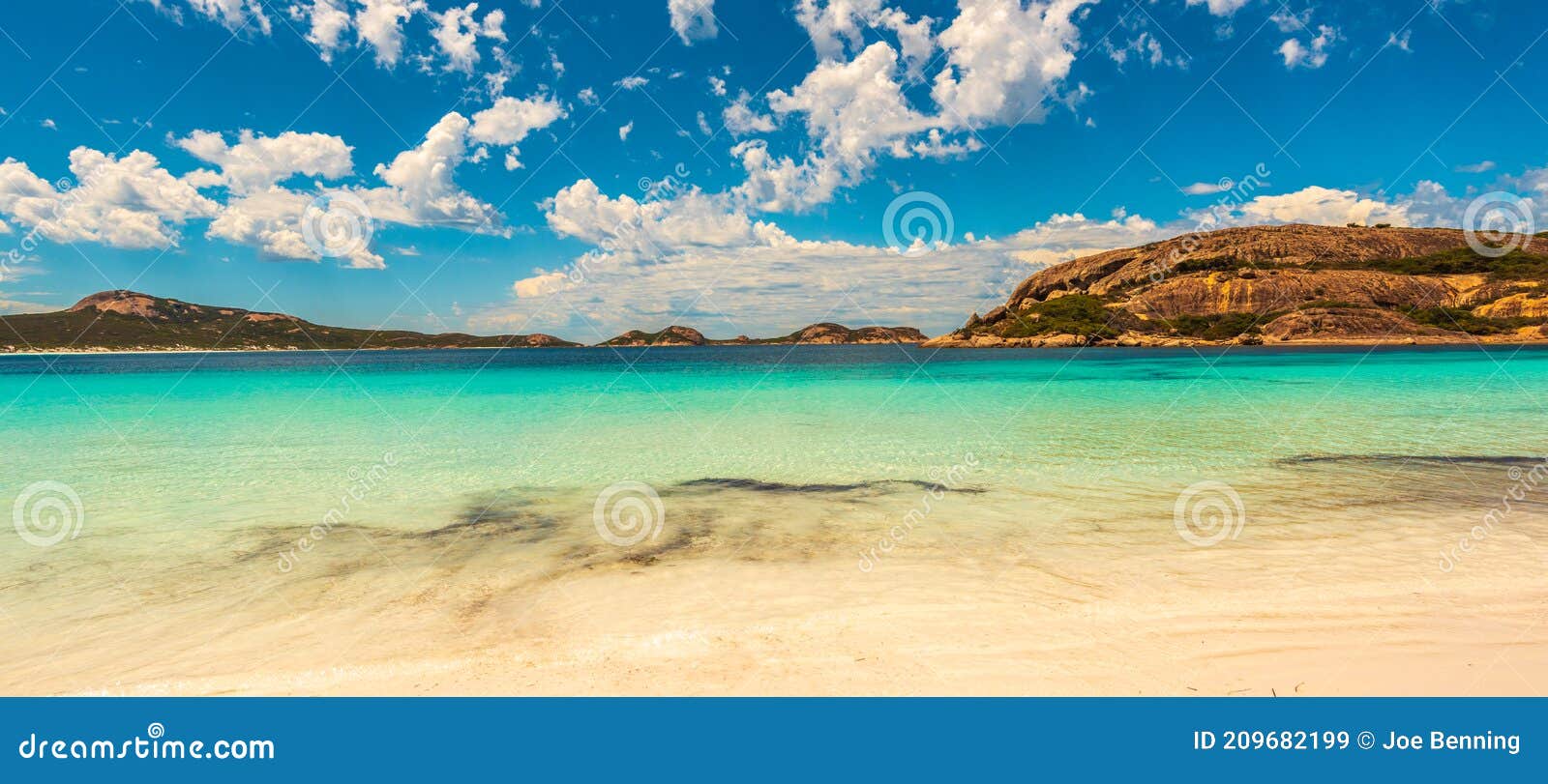 On the Beach at Hellfire Bay Stock Image - Image of scenery, colorful ...