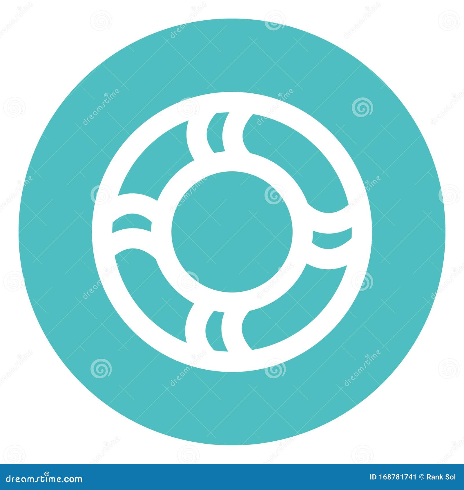 Beach, Help Bold Vector Icon Which Can Be Easily Edited or Modified ...