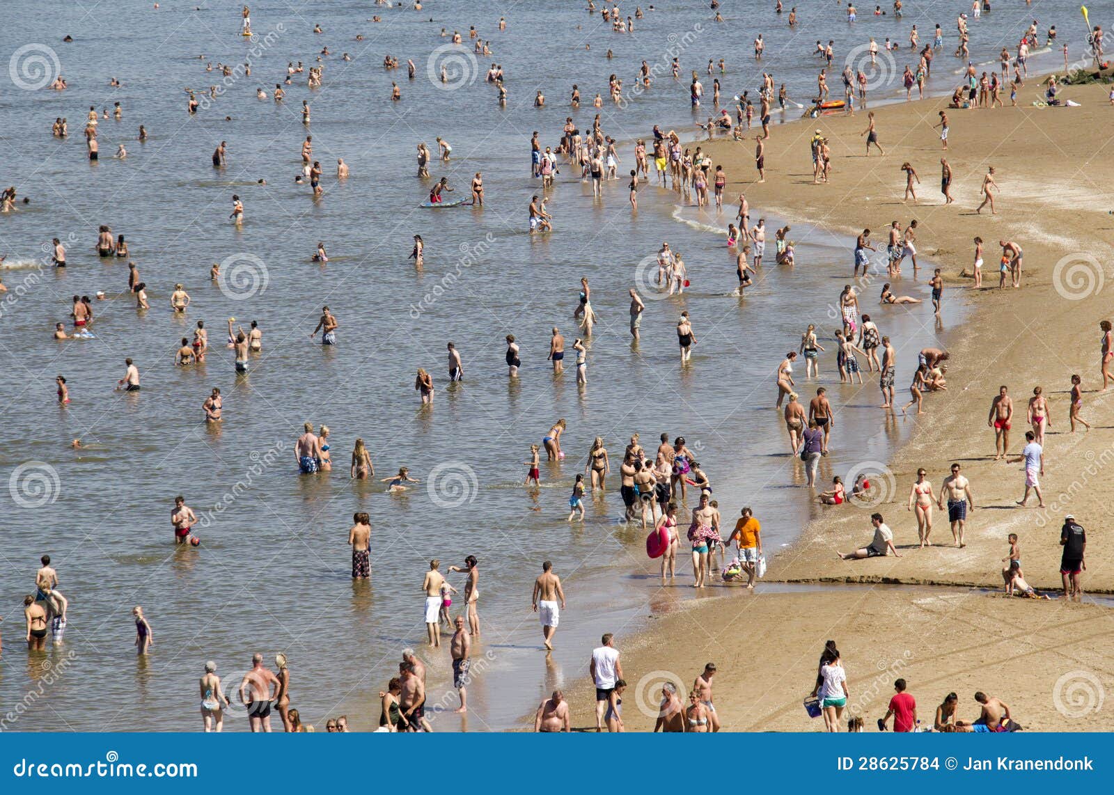Beach in Holland editorial stock image. Image of dutch - 28625784
