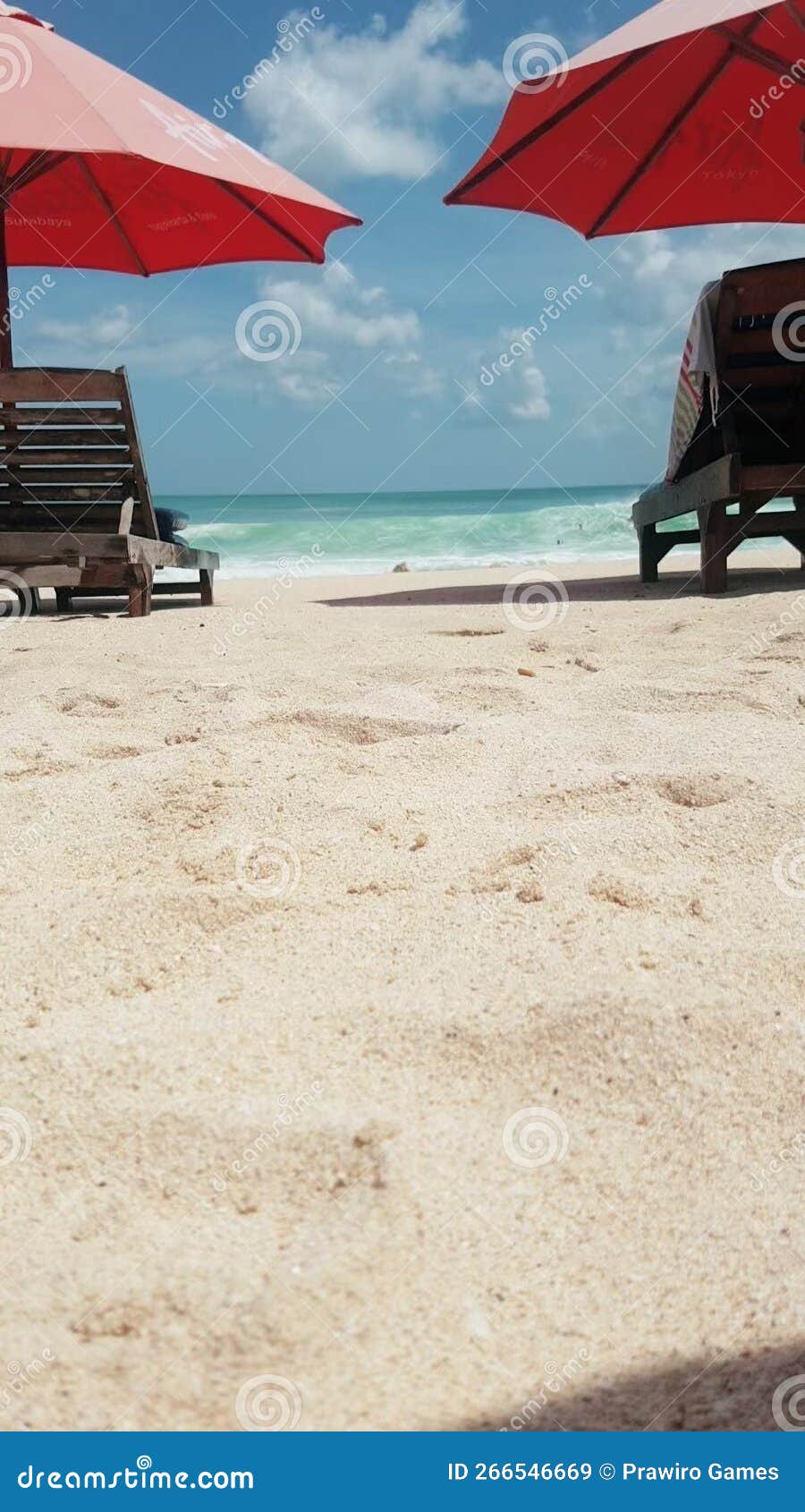 The beach so hots stock image. Image of beach, wave - 266546669