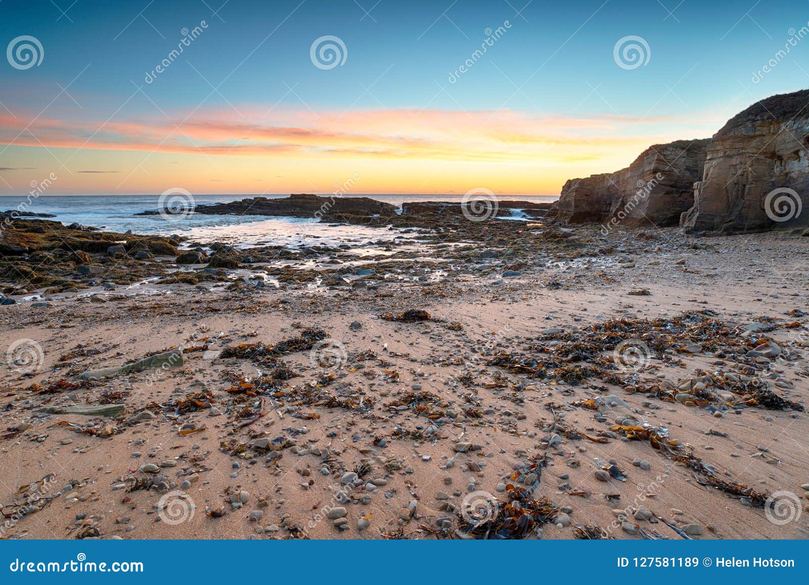 Howick in Northumberland stock image. Image of beautiful - 127581189