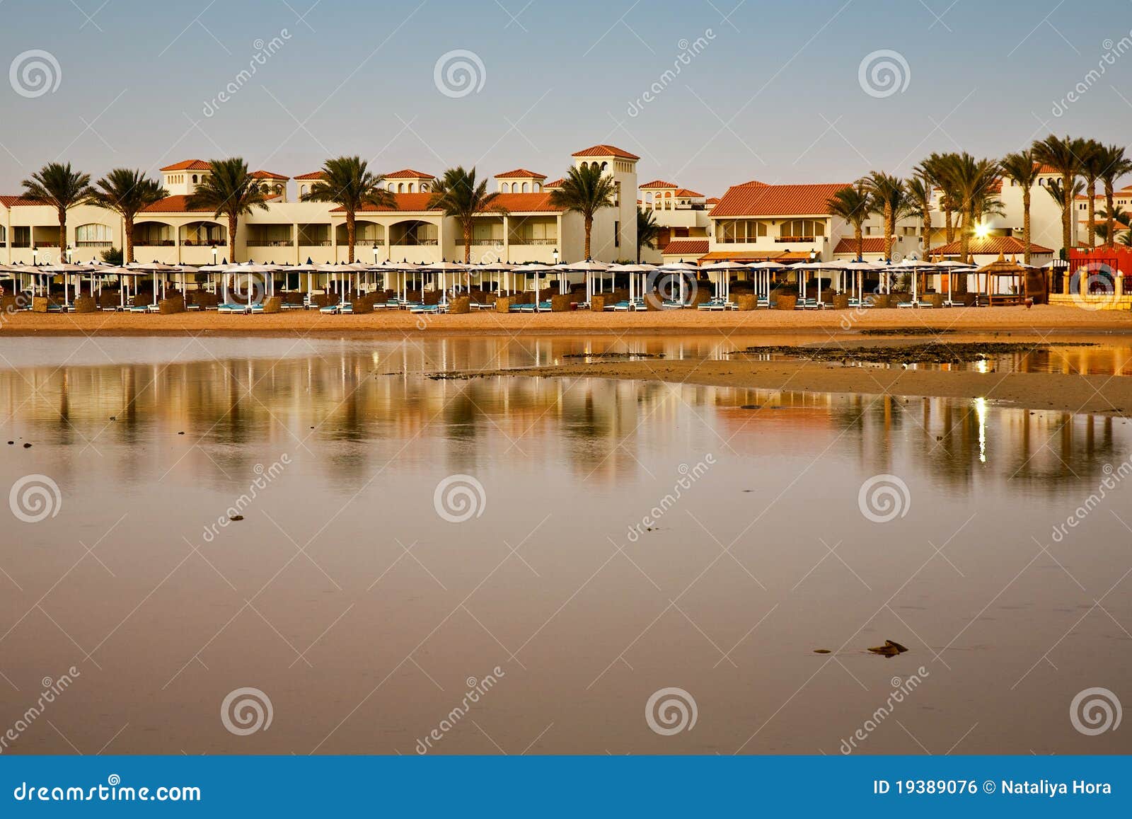 Beach in Hurghada, Egypt stock photo. Image of scenics - 19389076