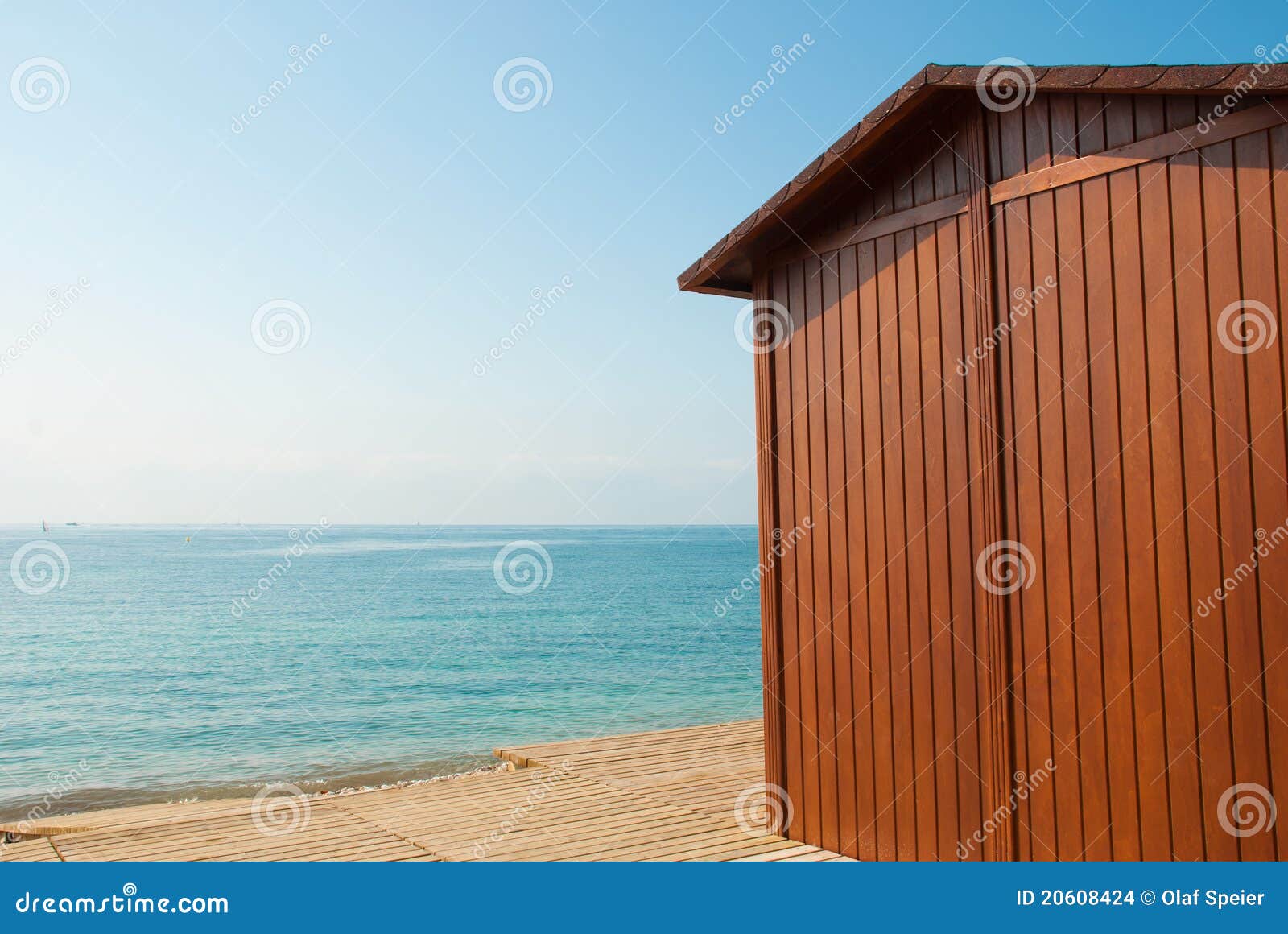 Beach hut stock photo. Image of rest, seasonal, rustic - 20608424