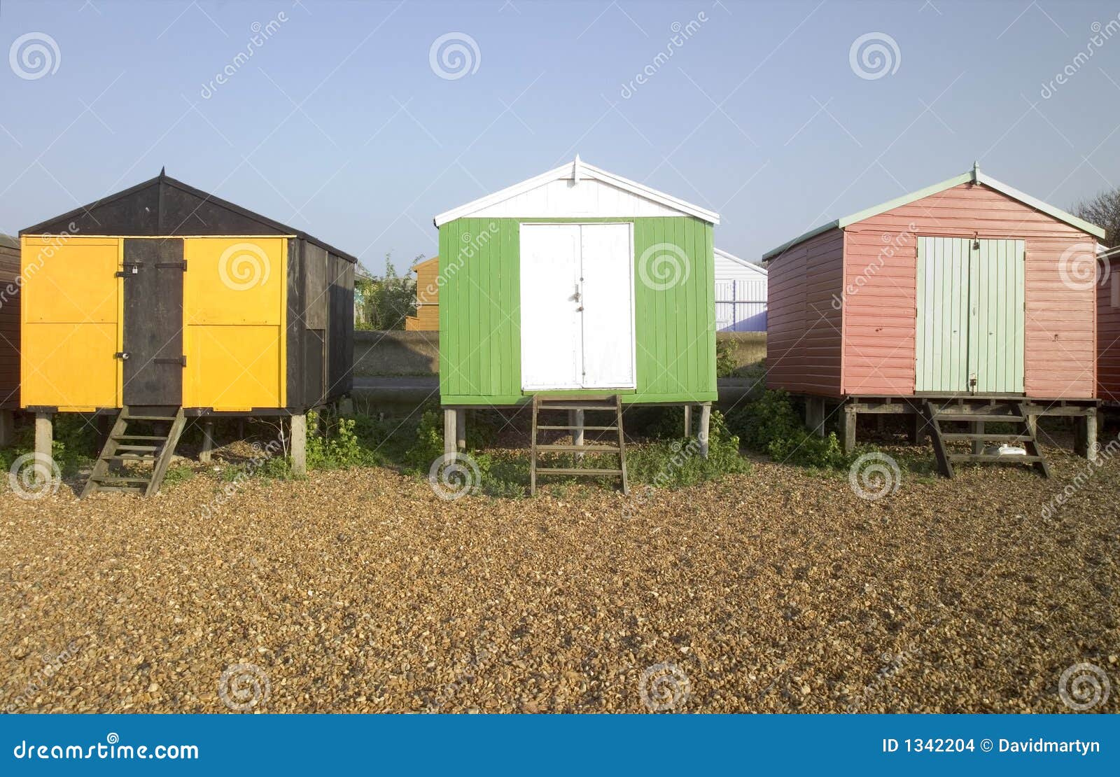 Beach Huts Whitstable Kent Uk England Stock Photo - Image of kingdom ...