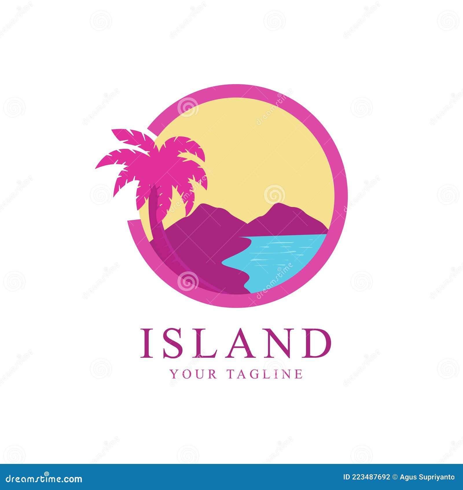 Island Logo Design