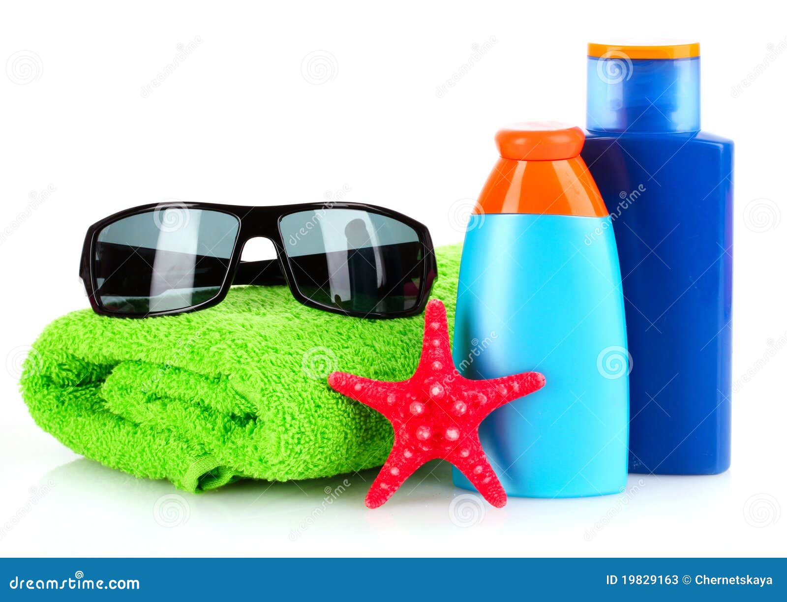 Beach Items Stock Photos - Image: 19829163