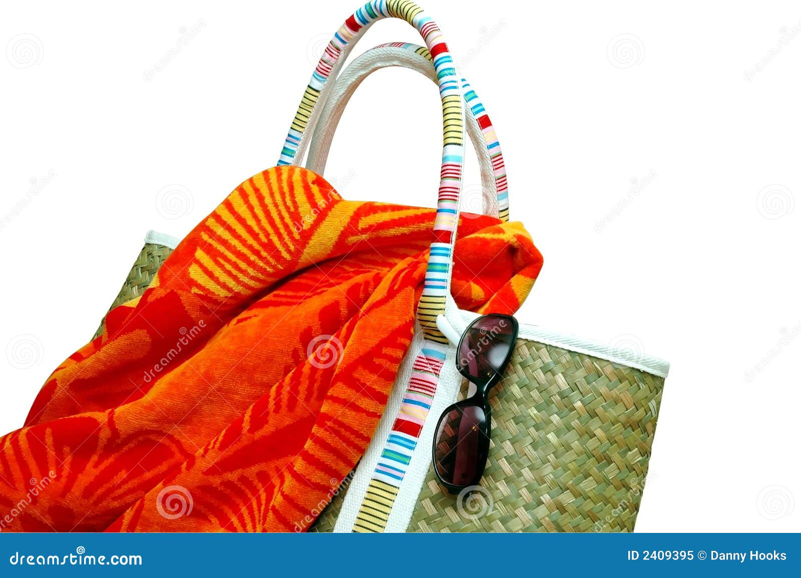 Beach Items Isolated stock image. Image of shades, isolated - 2409395