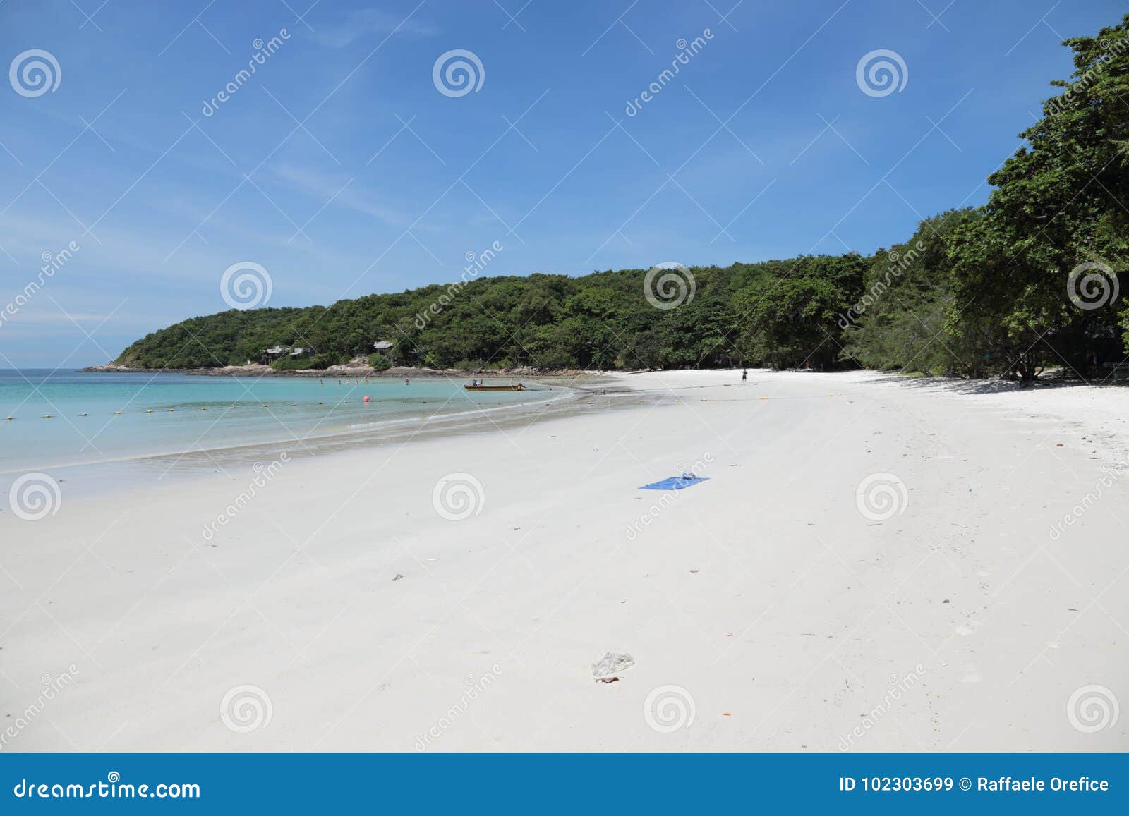 Beach in Ko Samet Island in Thailand Stock Image - Image of shores ...