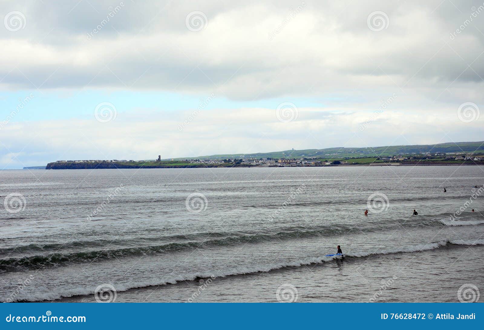 Beach, Lahinch, Ireland editorial photography. Image of irish - 76628472