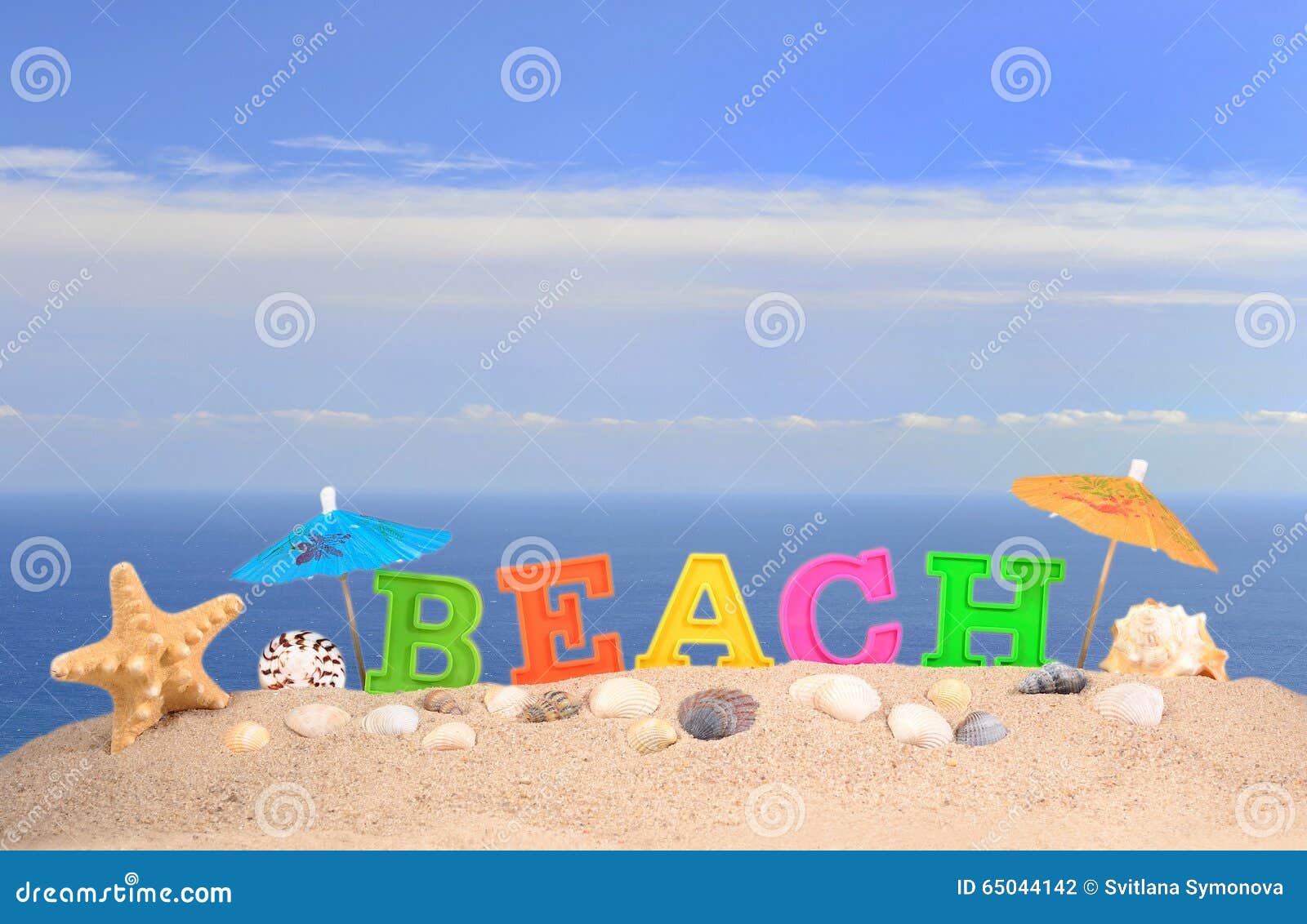 Beach Letters on a Beach Sand Stock Photo - Image of sand, design: 65044142