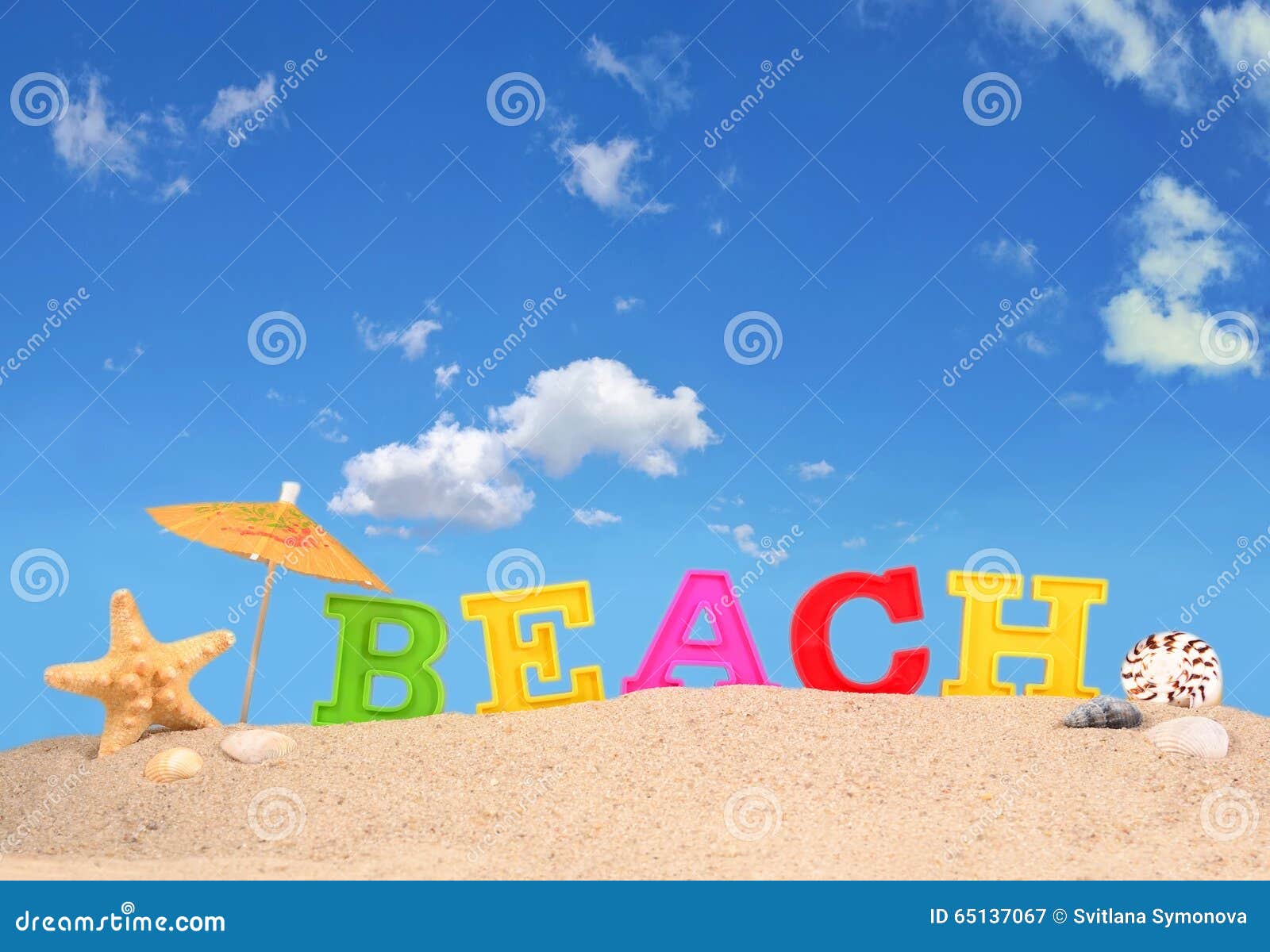 Beach Letters on a Beach Sand Stock Image - Image of sand, inscription ...