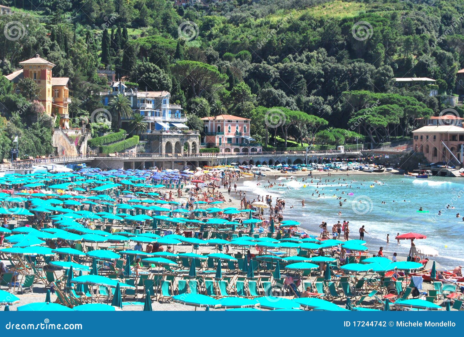 Beach Of Levanto - Italy Editorial Photography - Image: 17244742