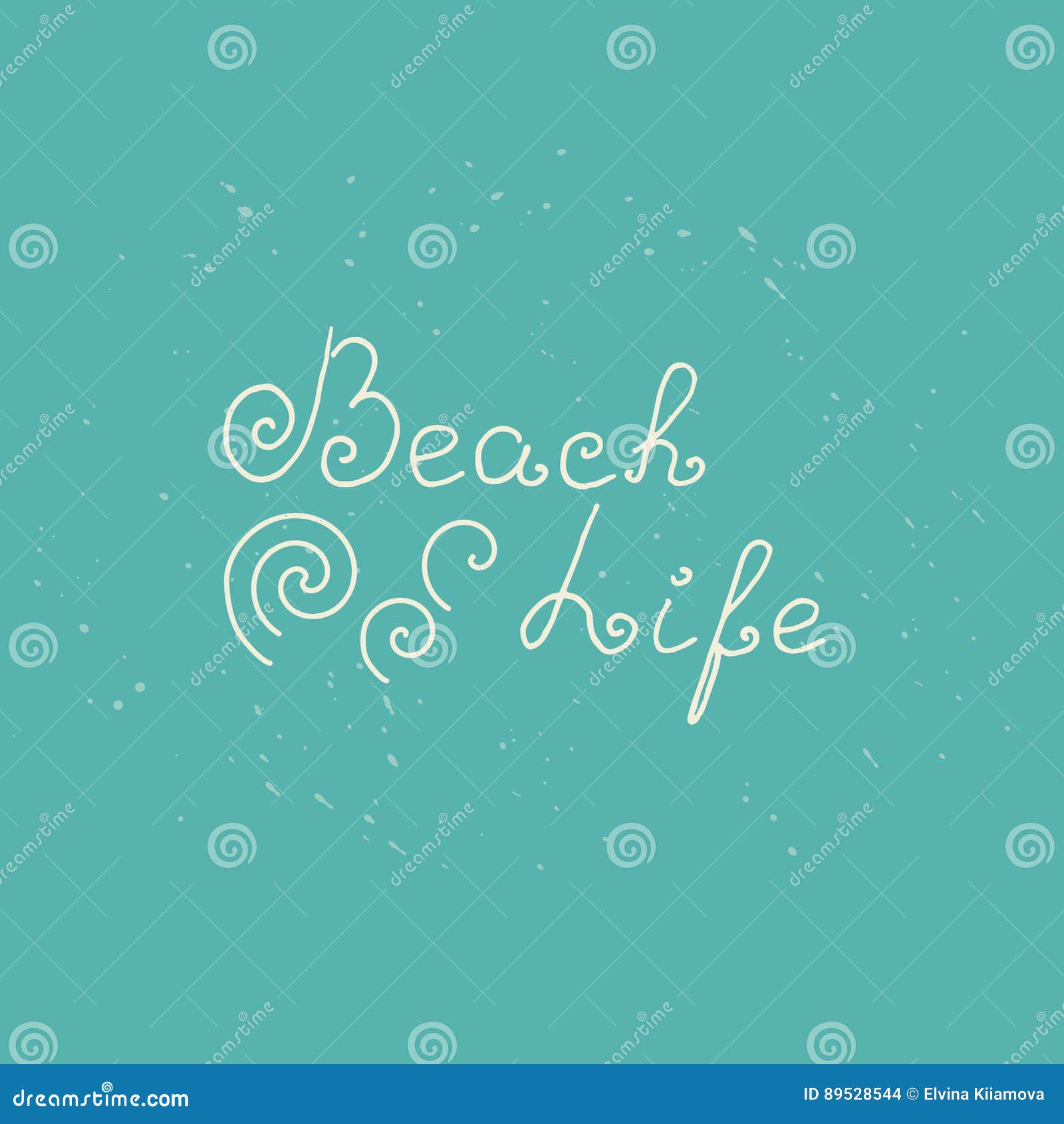 Beach life retro design. stock vector. Illustration of paradise - 89528544