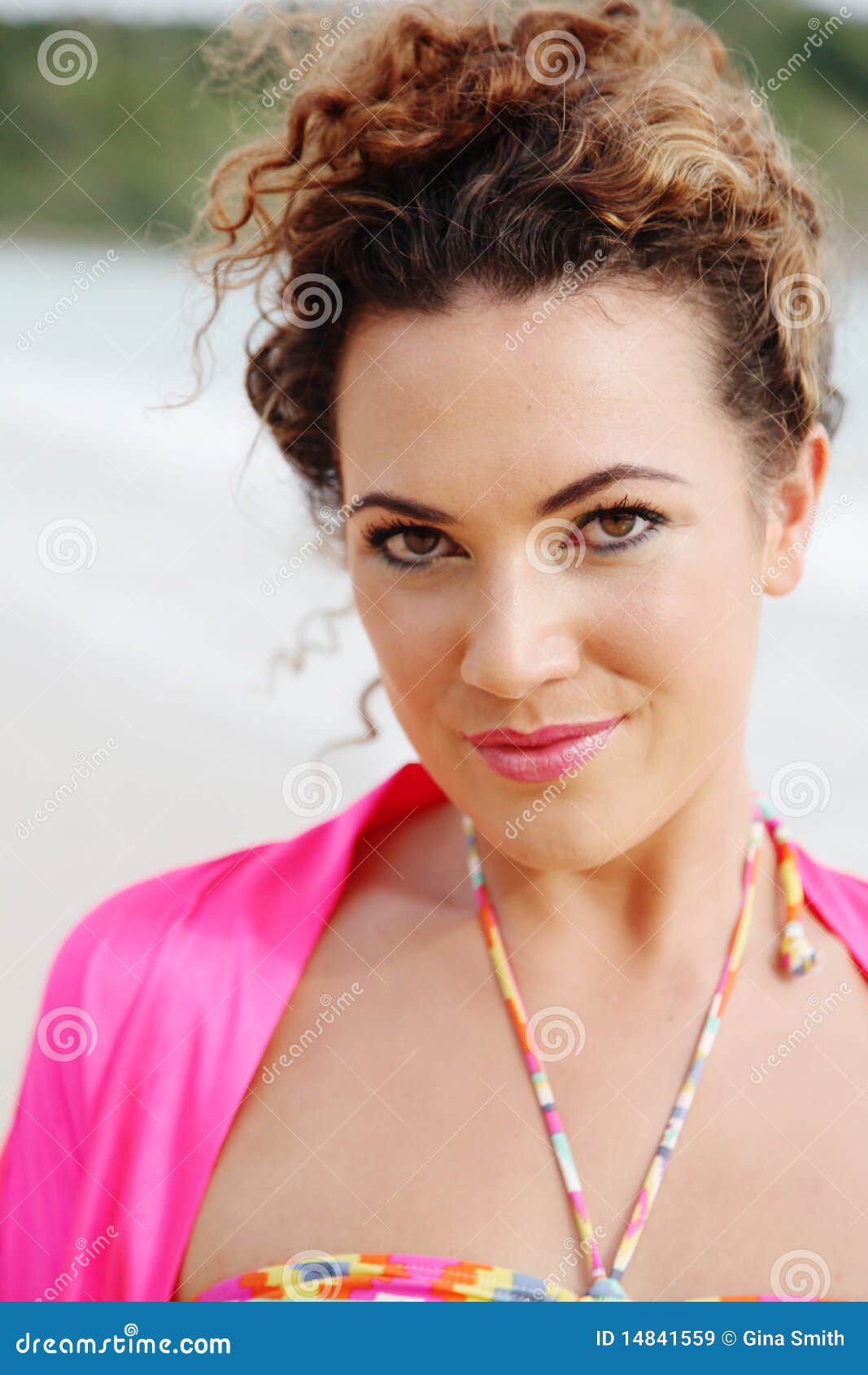 Beach model. stock image. Image of lady, bikini, outside - 14841559