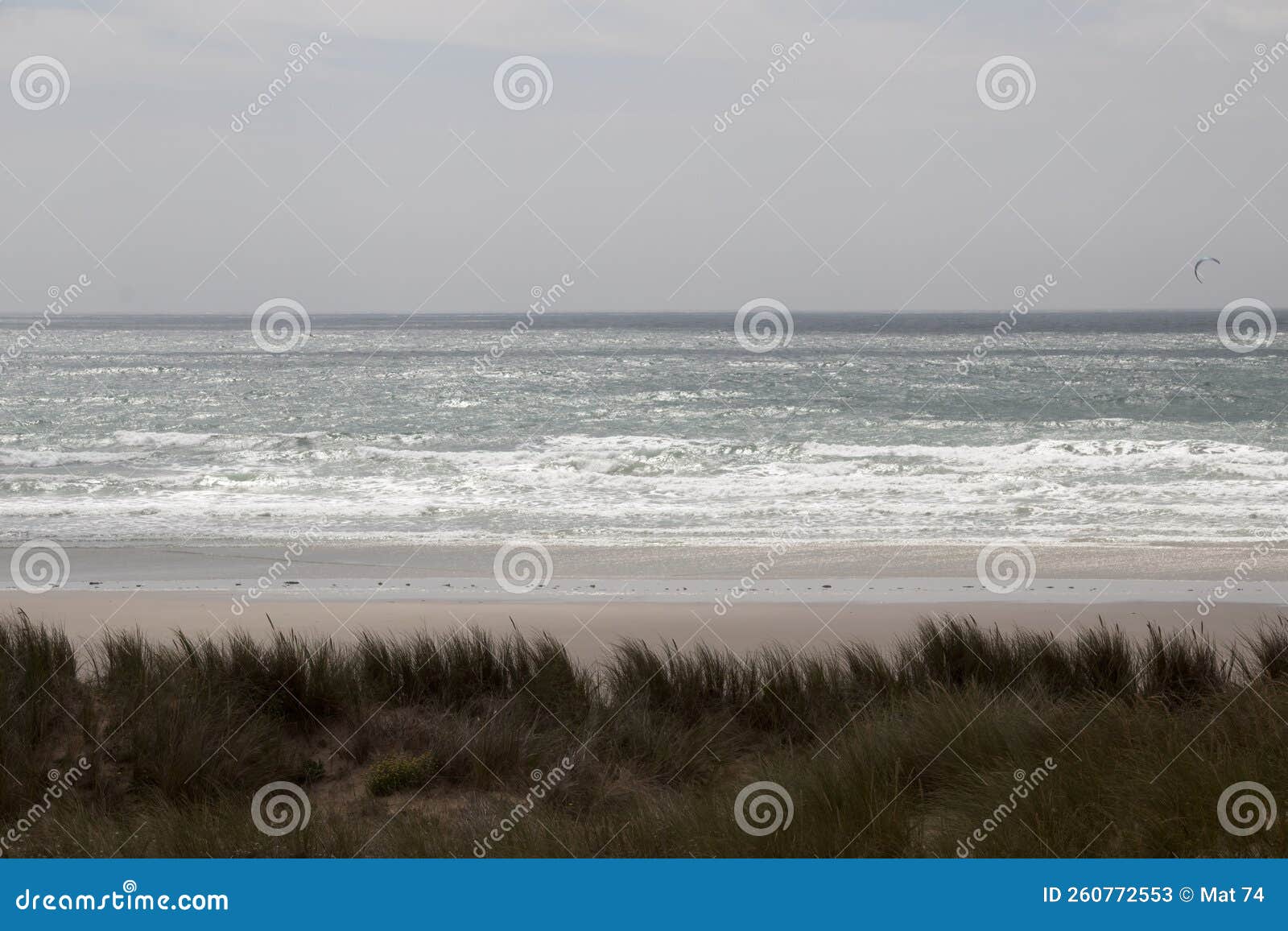 Beach in the morning stock image. Image of sand, lake - 260772553