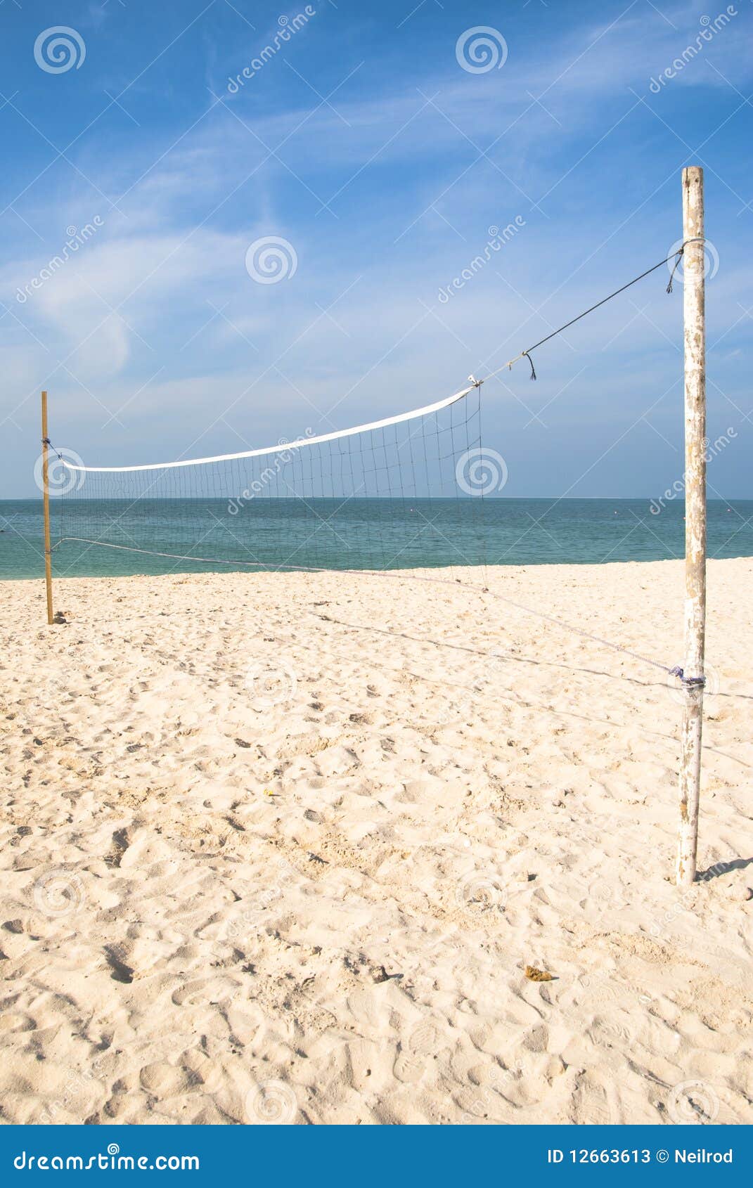 The beach net stock image. Image of park, activity, volley - 12663613