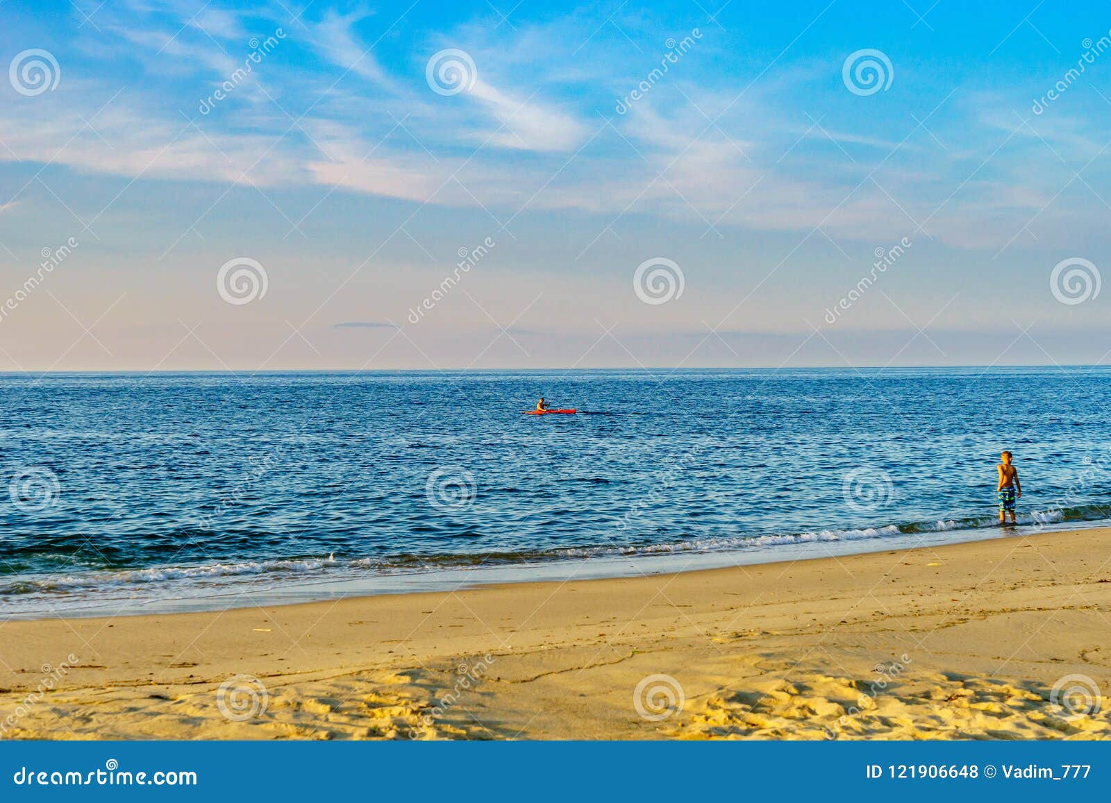 Beach on North Side of the Provincelands Cape Cod, Atlantic Ocean View ...