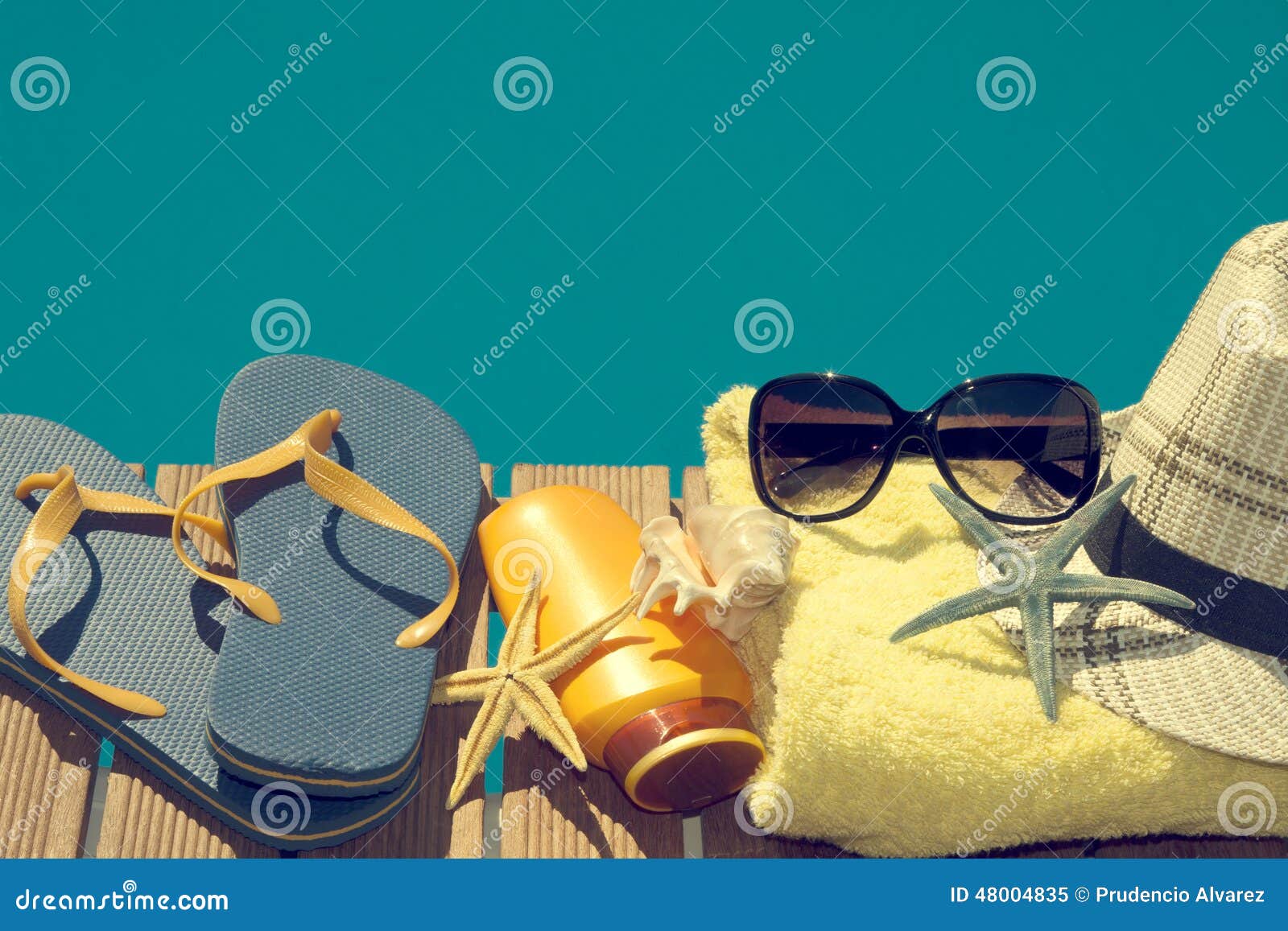 Beach objects stock image. Image of objects, rest, coast - 48004835