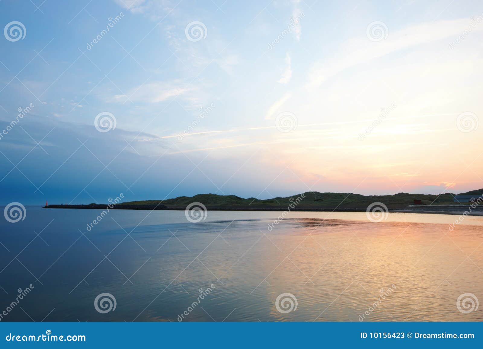 Beach and ocean - Denmark stock image. Image of horizon - 10156423