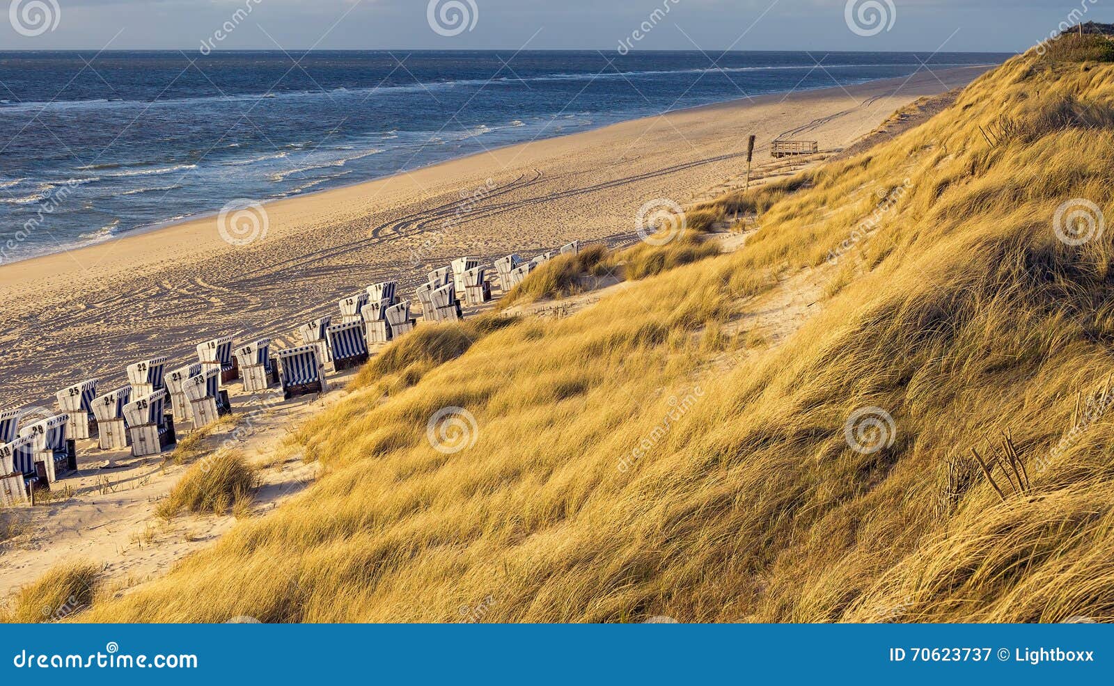 Beach and Ocean - Sylt, Germany Stock Image - Image of sunset, germany ...