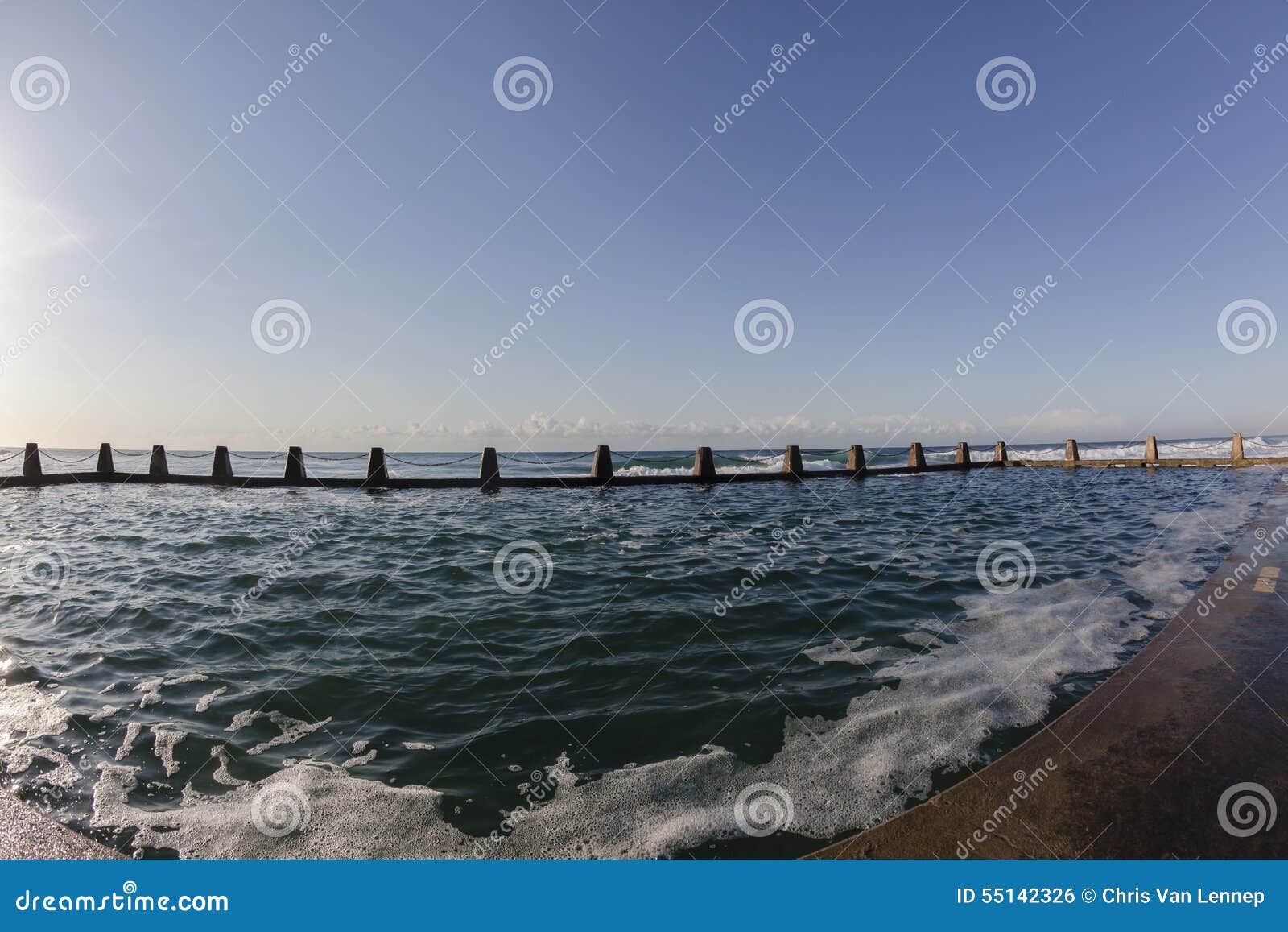 Beach Ocean Tidal Pool stock photo. Image of tidal, landscape - 55142326