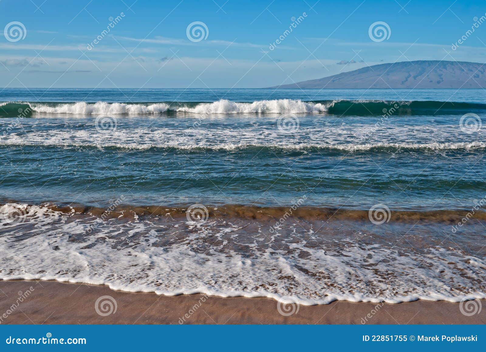 Beach, ocean, and waves stock image. Image of scenic - 22851755