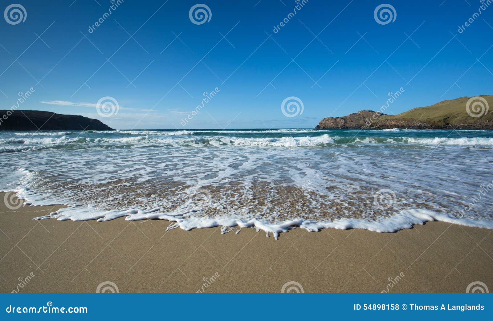 Beach in the Outer Hebrides Stock Photo - Image of rippling, travel ...