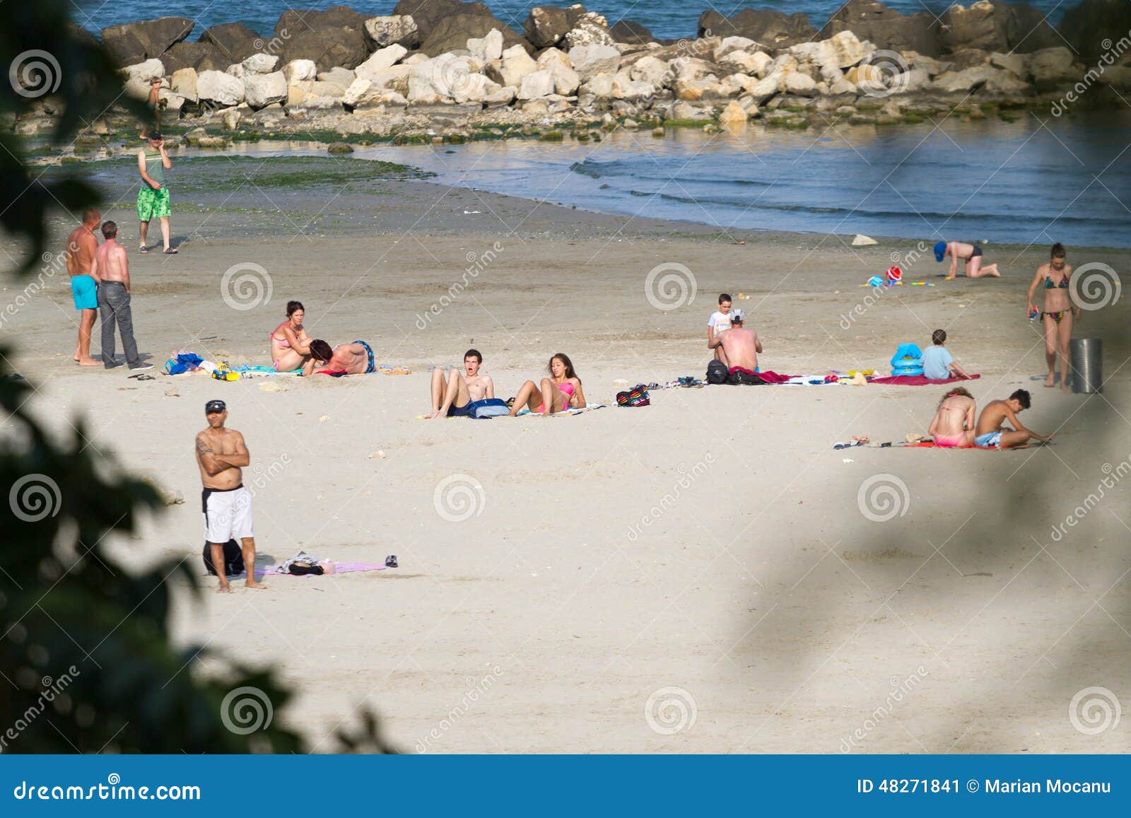 Beach overview editorial photo. Image of europe, adriatic - 48271841