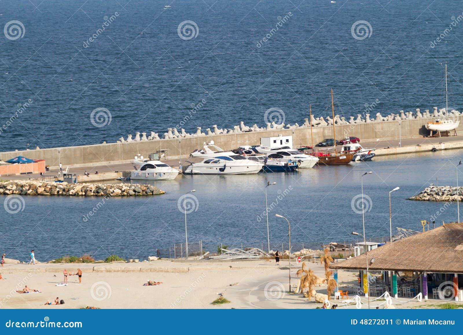 Beach overview editorial photo. Image of coastline, europe - 48272011