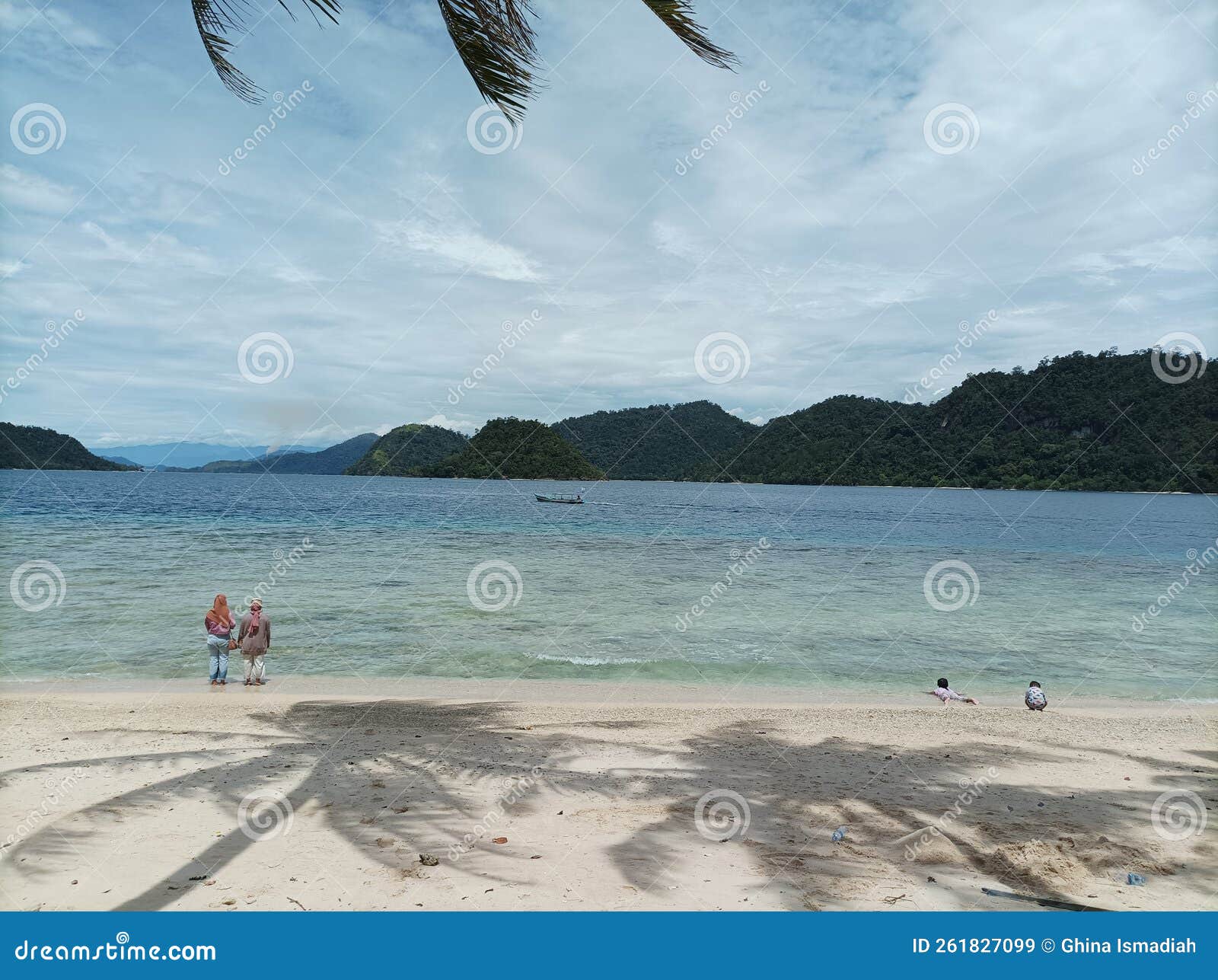 Beach in Pagan Island, Sumatera, Indonesia Editorial Stock Image ...