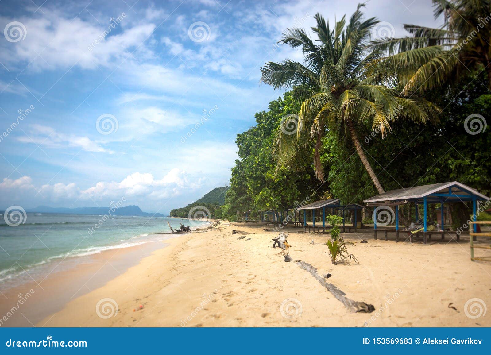 A Beach In Papua New Guinea Editorial Image | CartoonDealer.com #150948334