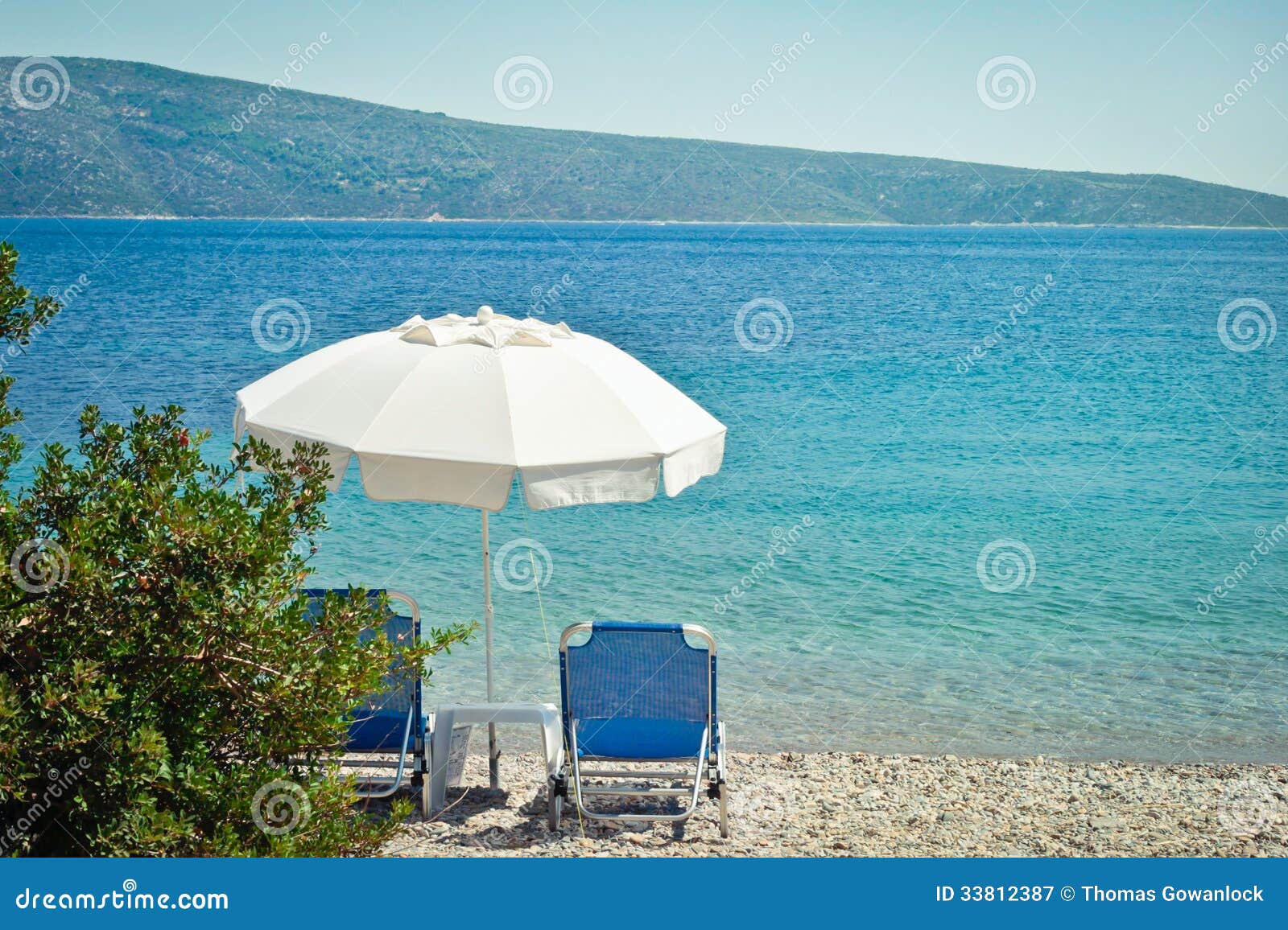 Beach parasol stock image. Image of holiday, side, beach - 33812387