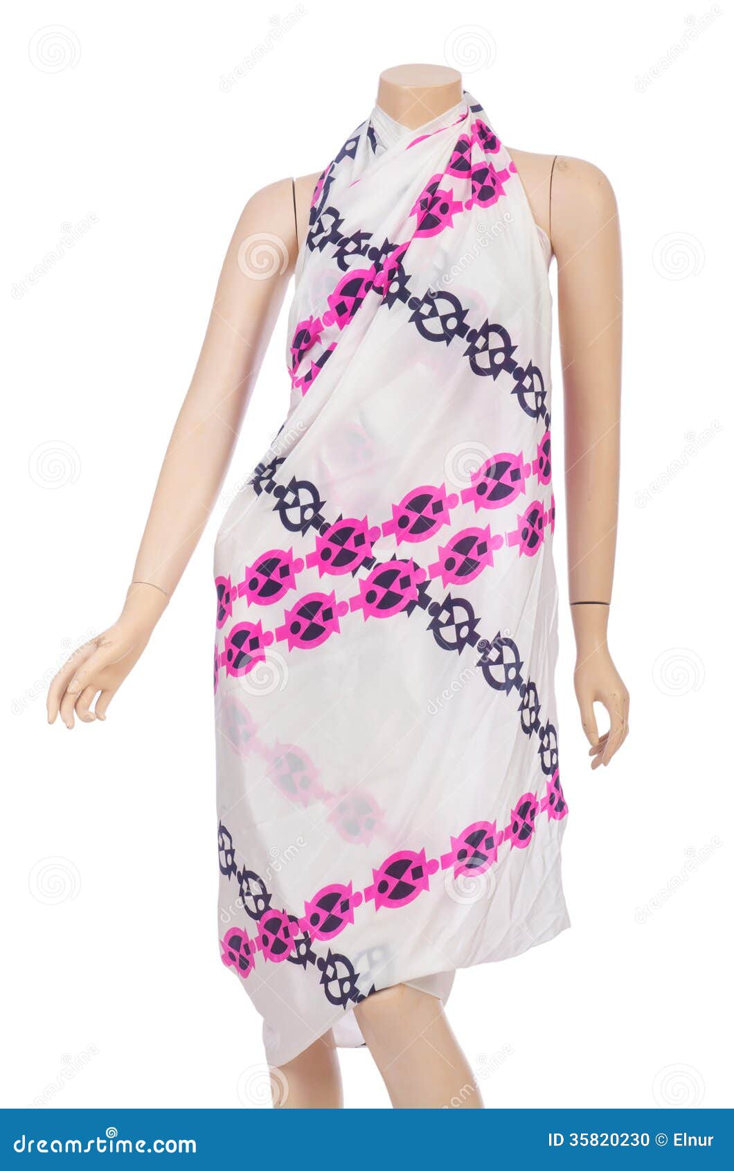 Beach pareo stock photo. Image of lifestyle, clothing - 35820230